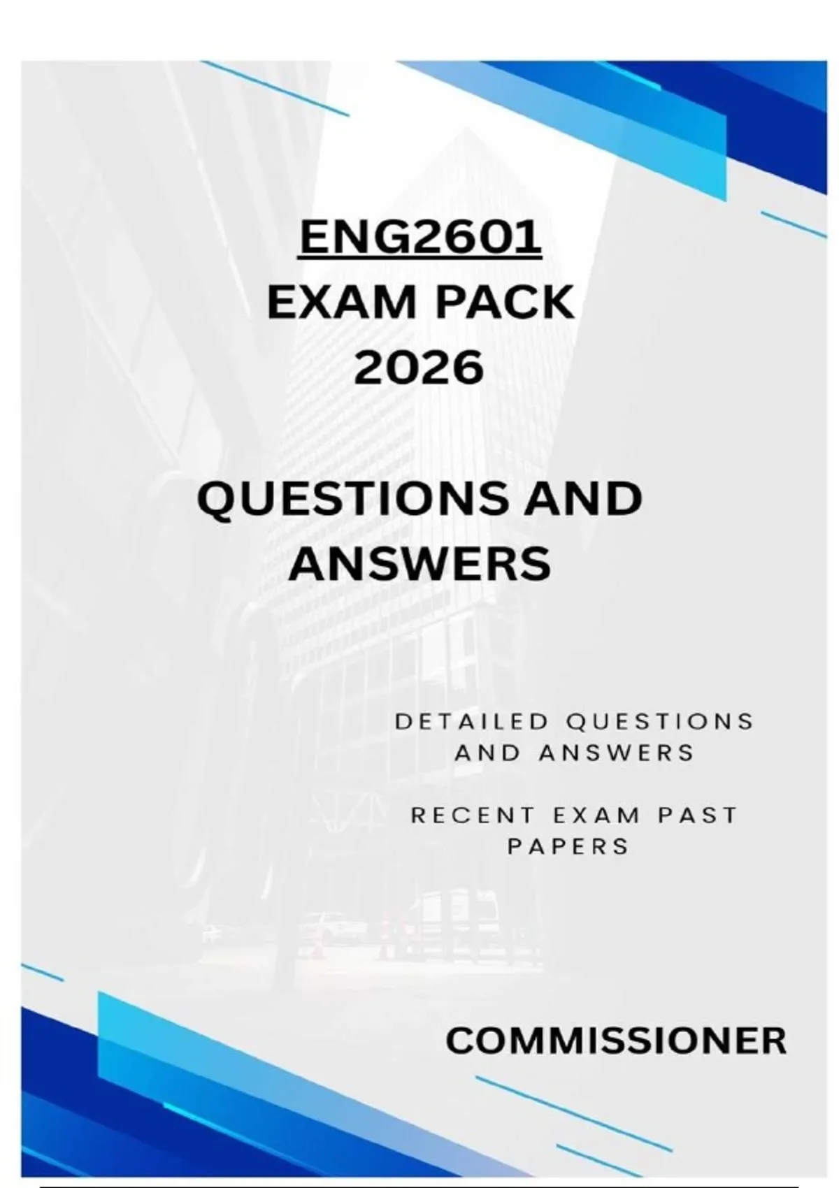 ENG2601 EXAM PACK 2026 - DETAILED QUESTIONS AND ANSWERS - ENG2601 EXAM ...