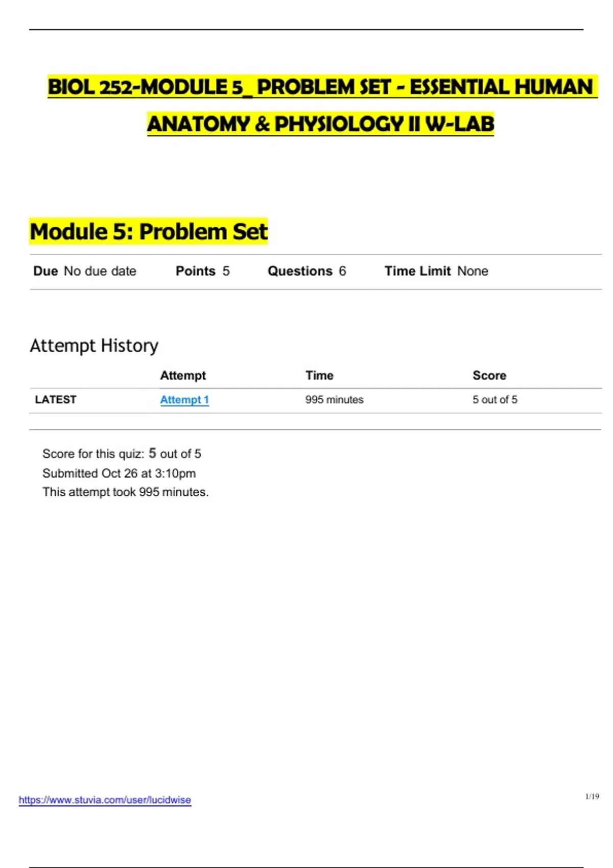 BIOL 252-MODULE 5_ PROBLEM SET - ESSENTIAL HUMAN ANATOMY & PHYSIOLOGY ...