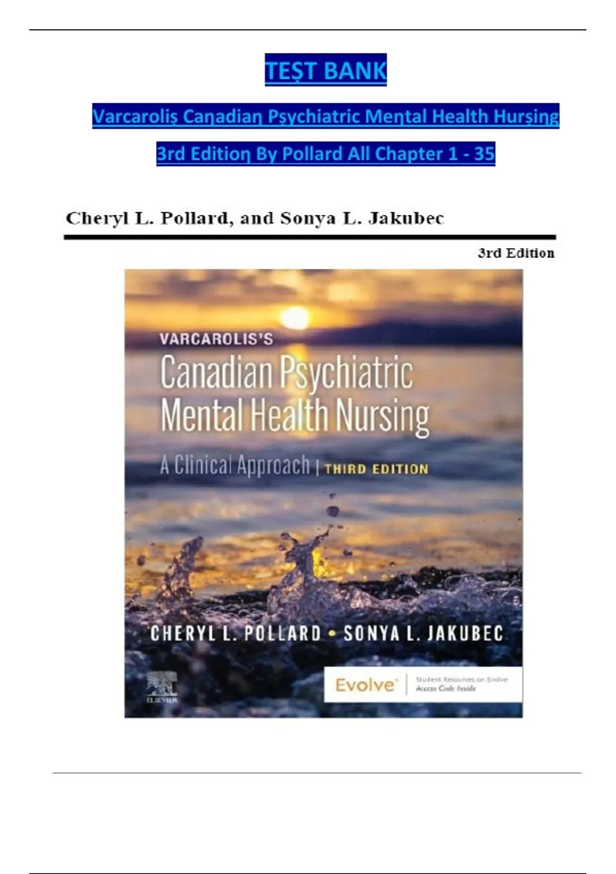 Varcarolis’ Canadian Psychiatric Mental Health Nursing, 3rd Edition ...