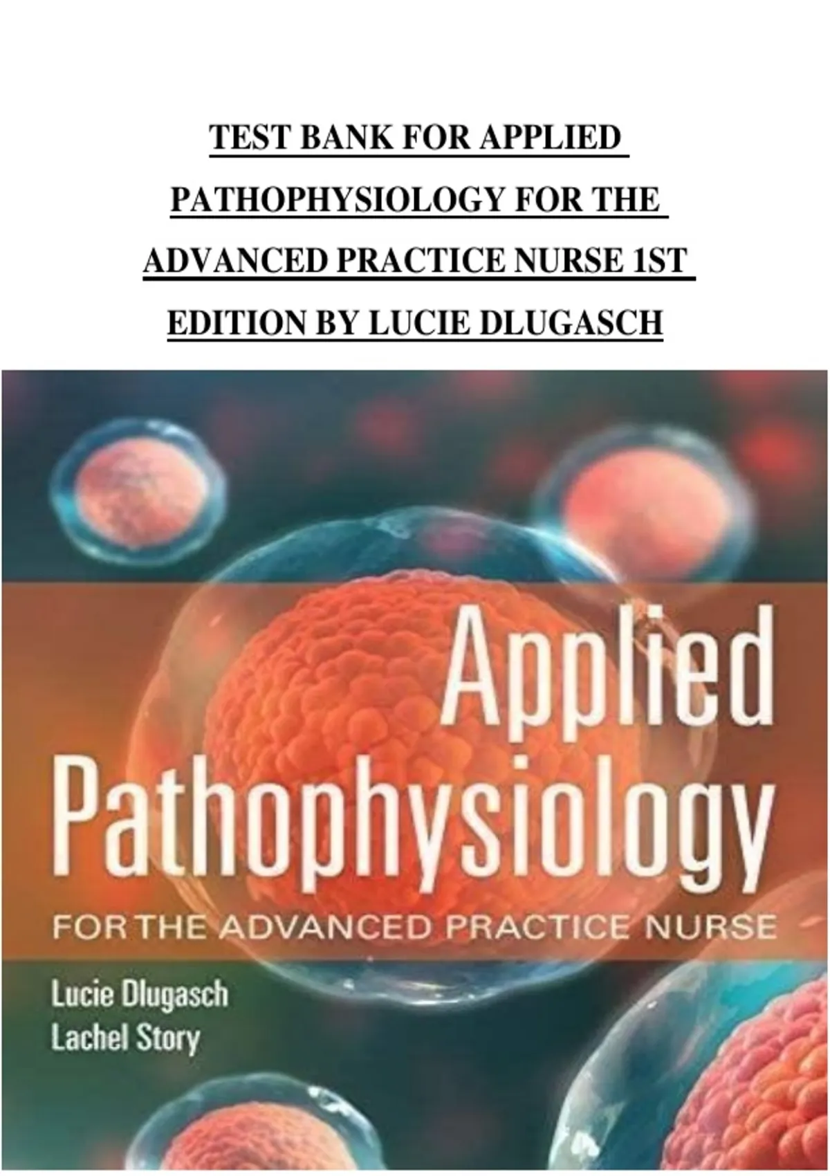 Applied Pathophysiology – Lecture Notes, Study Material, Academic Year ...