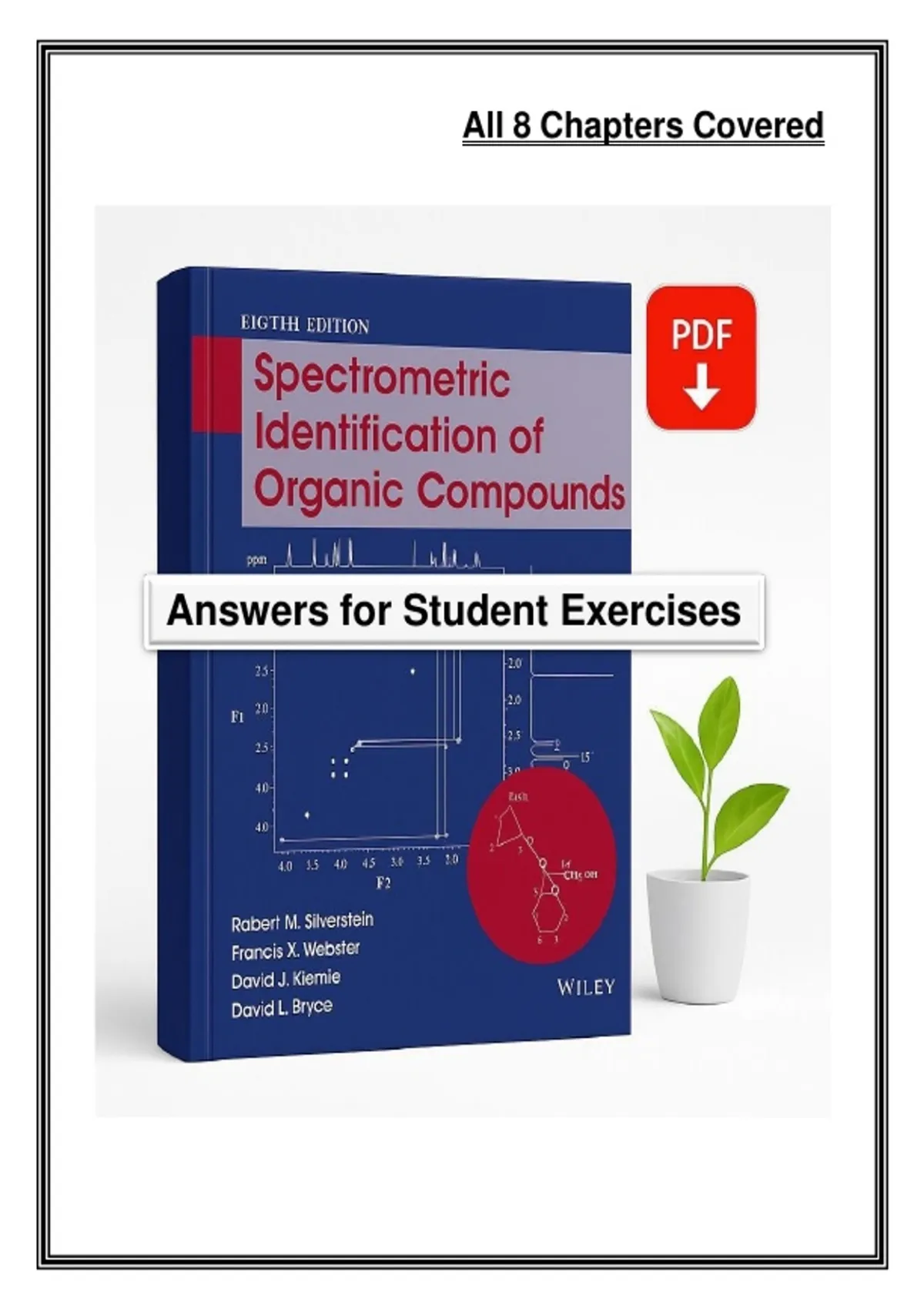 Spectrometric Identification of Organic Compounds (8th Edition) by ...