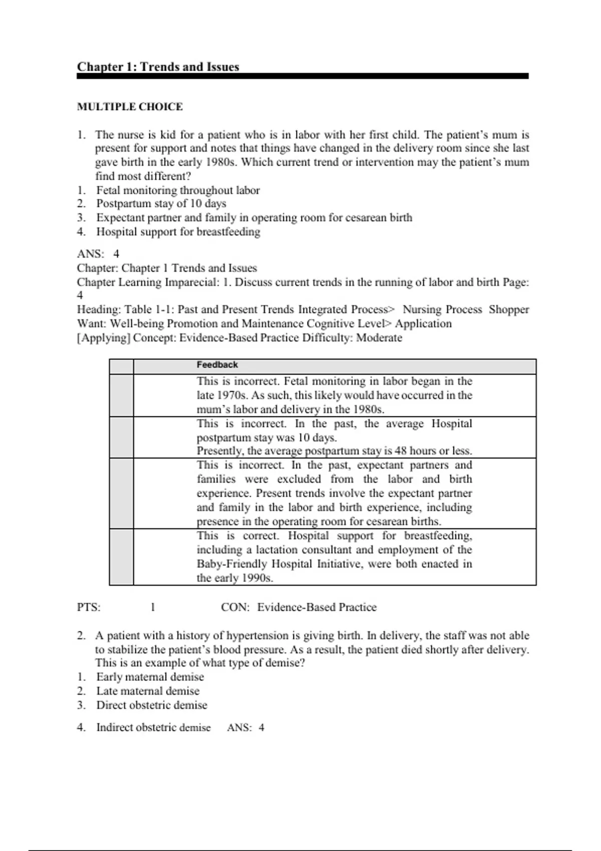 Davis Advantage for Maternal‑Newborn Nursing: Critical Components of ...