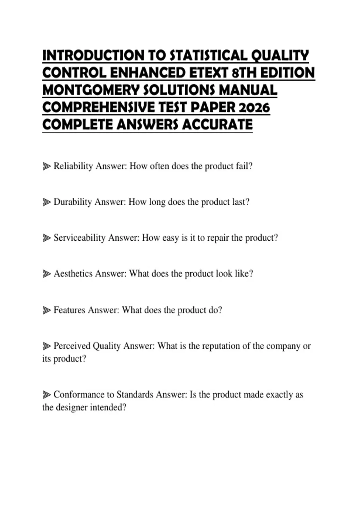 INTRODUCTION TO STATISTICAL QUALITY CONTROL ENHANCED ETEXT 8TH EDITION ...