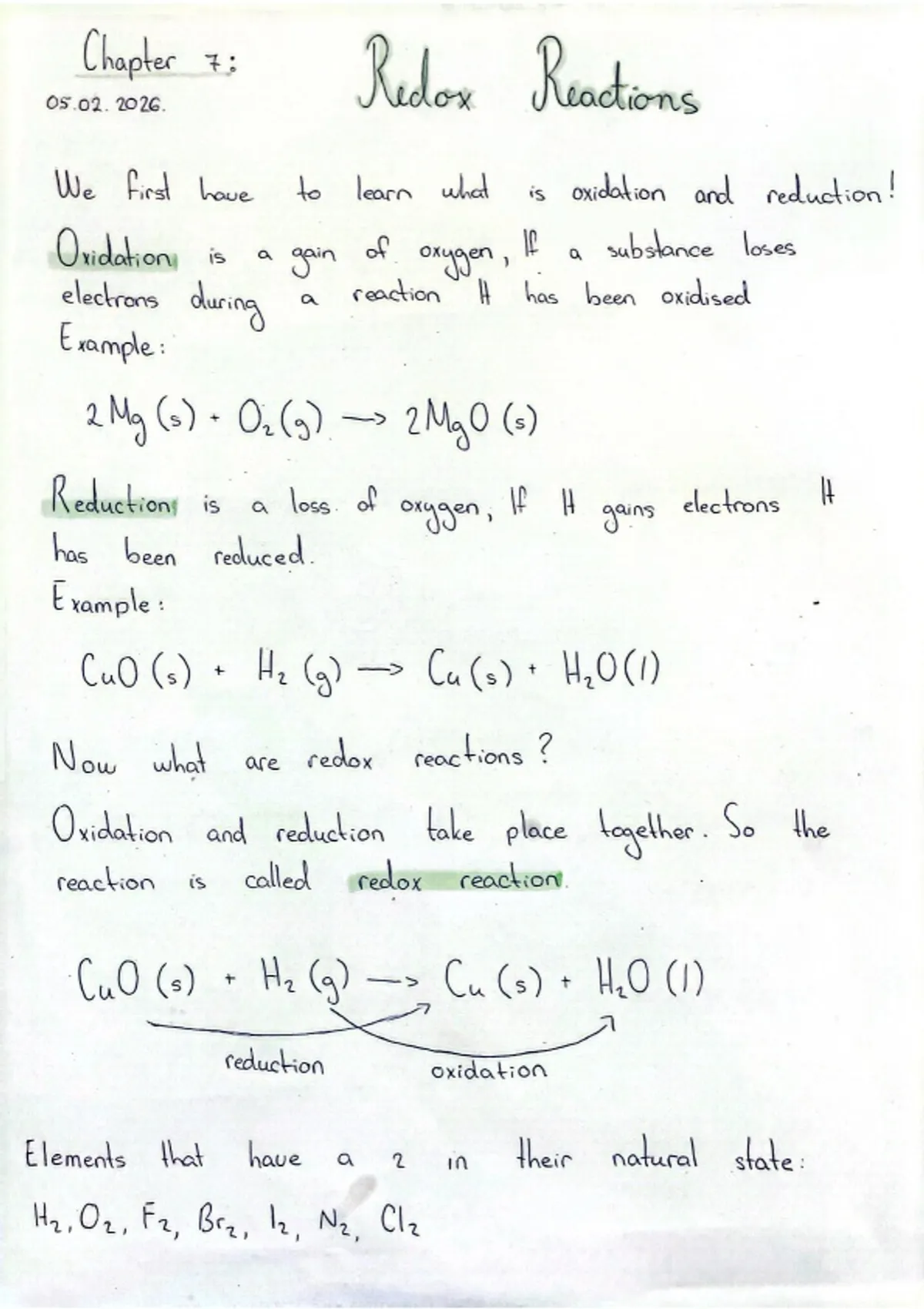 IGCSE Chemistry Redox Reactions – Complete Simplified Revision Notes ...