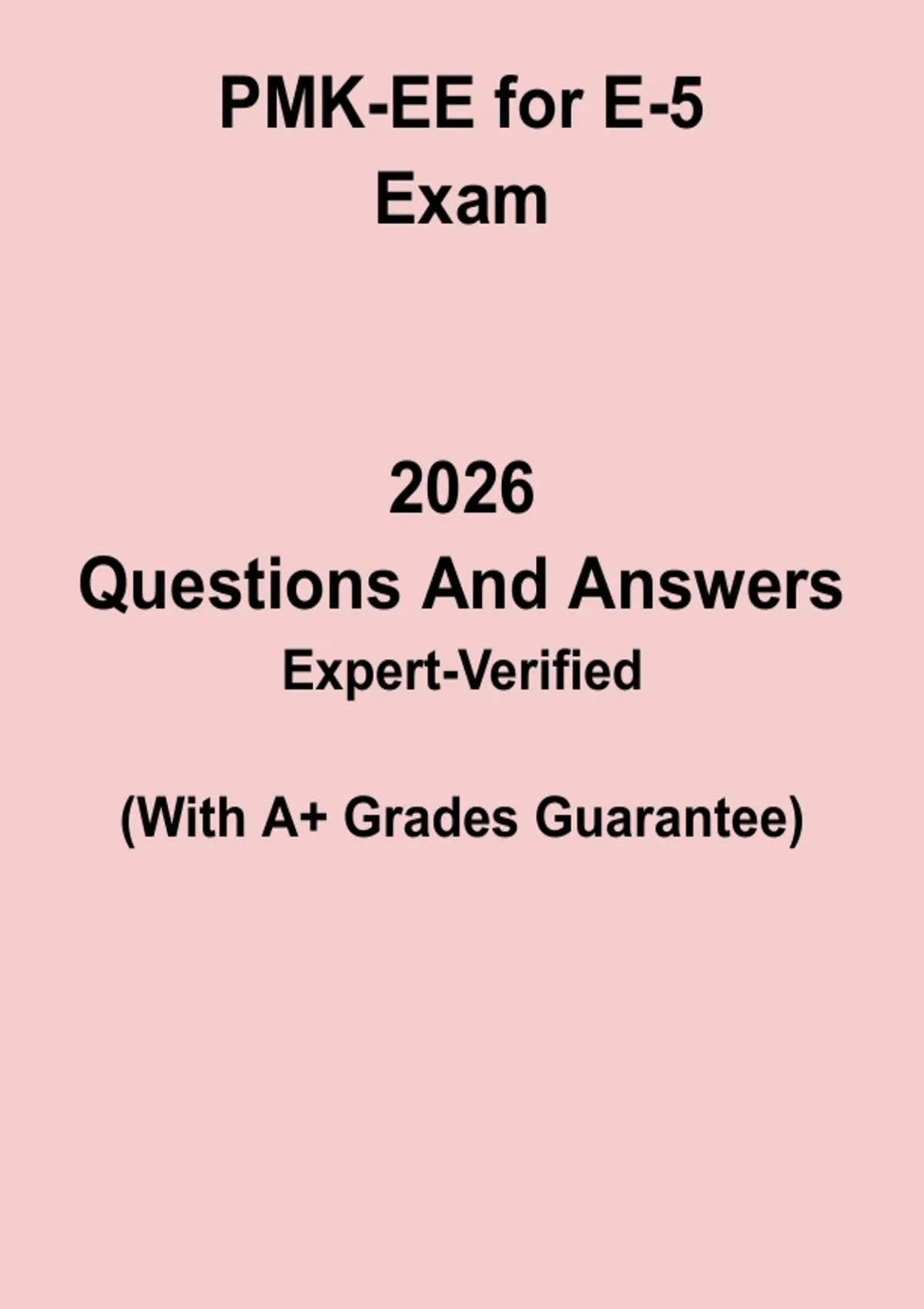 PMK-EE for E-5 Study Guide PDF | Navy Advancement Practice Test ...
