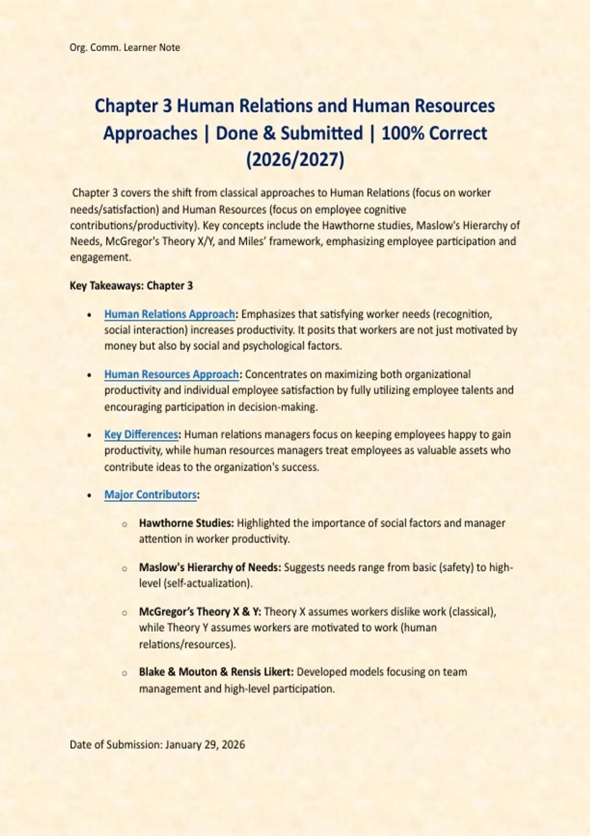 CMCN 301 - Chapter 3 & 5 BUNDLE | Done & Submitted | 100% Correct (2026 ...