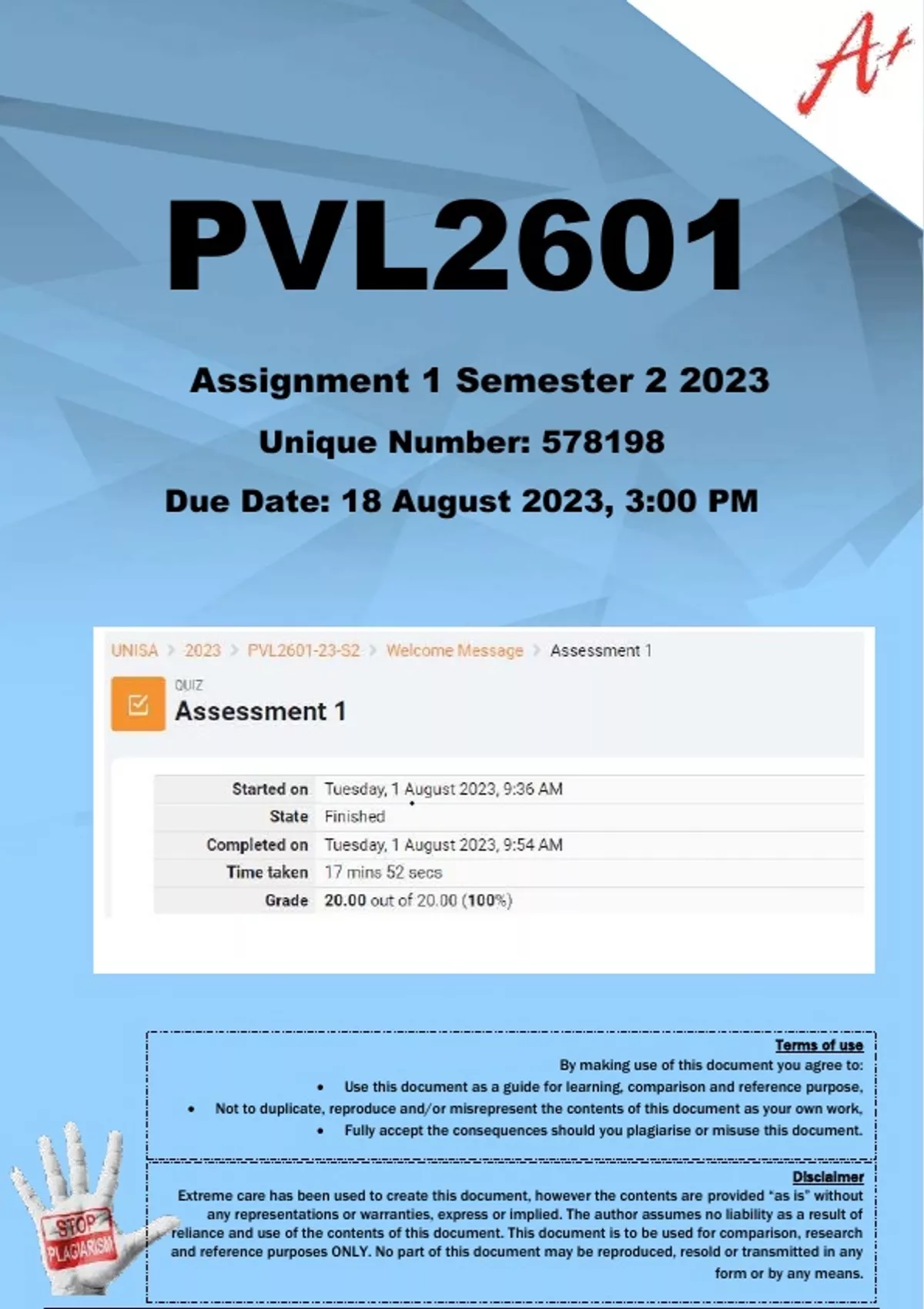 MAT1501 EXAM PACK 2025 - PVL2601 - Family Law (MAT1501) - Stuvia SA