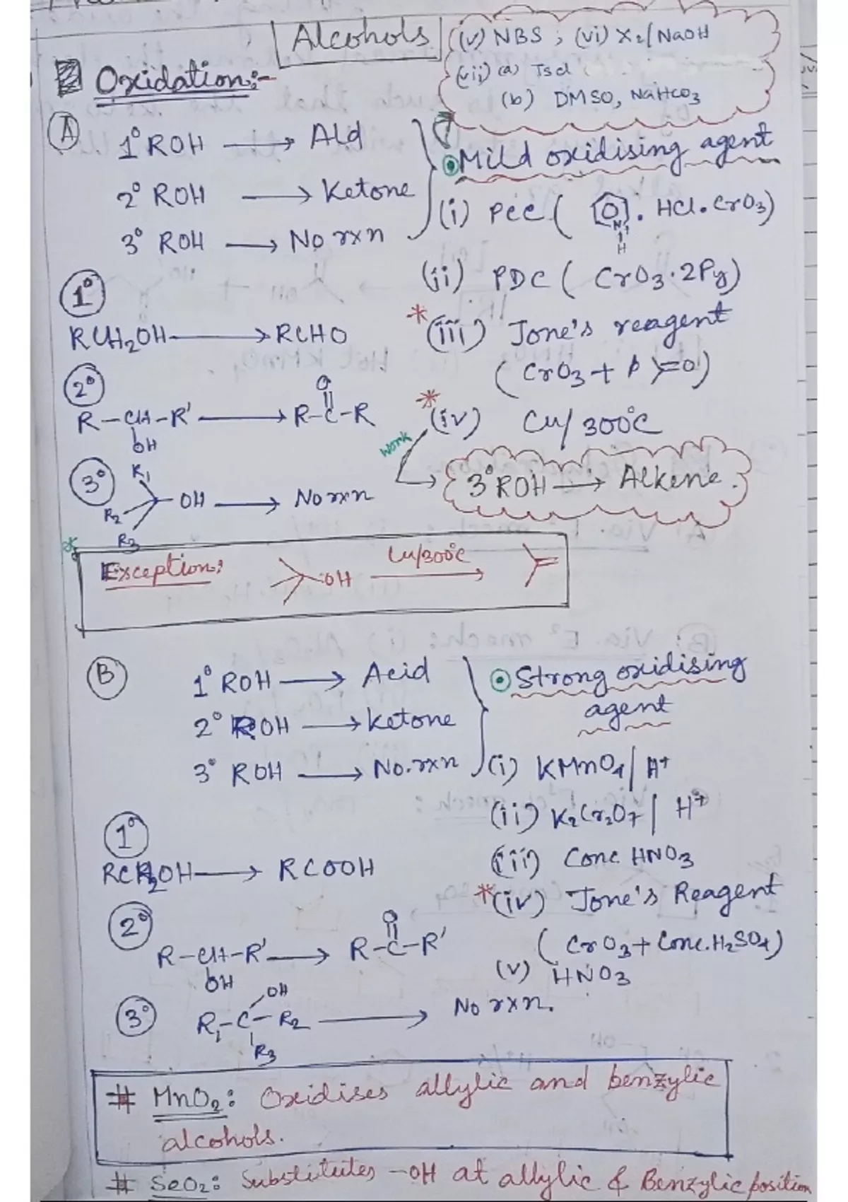 Summary Organic chemistry-Oxidation and Reduction of Carbonyl Compounds ...
