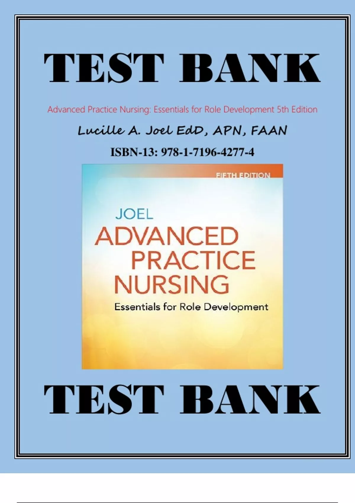 Advanced Practice Nursing Essentials for Role Development 5th Edition Lucille A. Joel.pdf ...