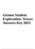 Gizmos Student Exploration: Waves Answers Key 2023 - Gizmos Student ...