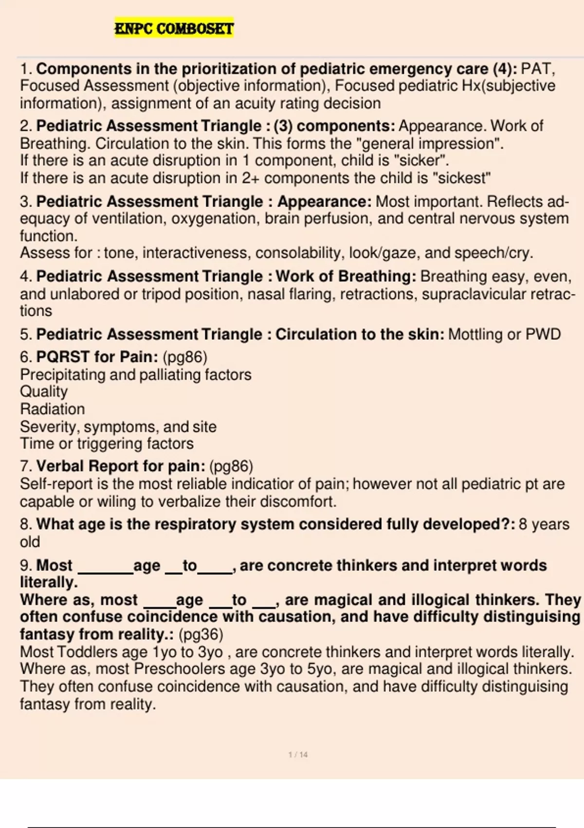 ENPC comboset Complete 2022 Course ENPC Institution ENPC Components in ...