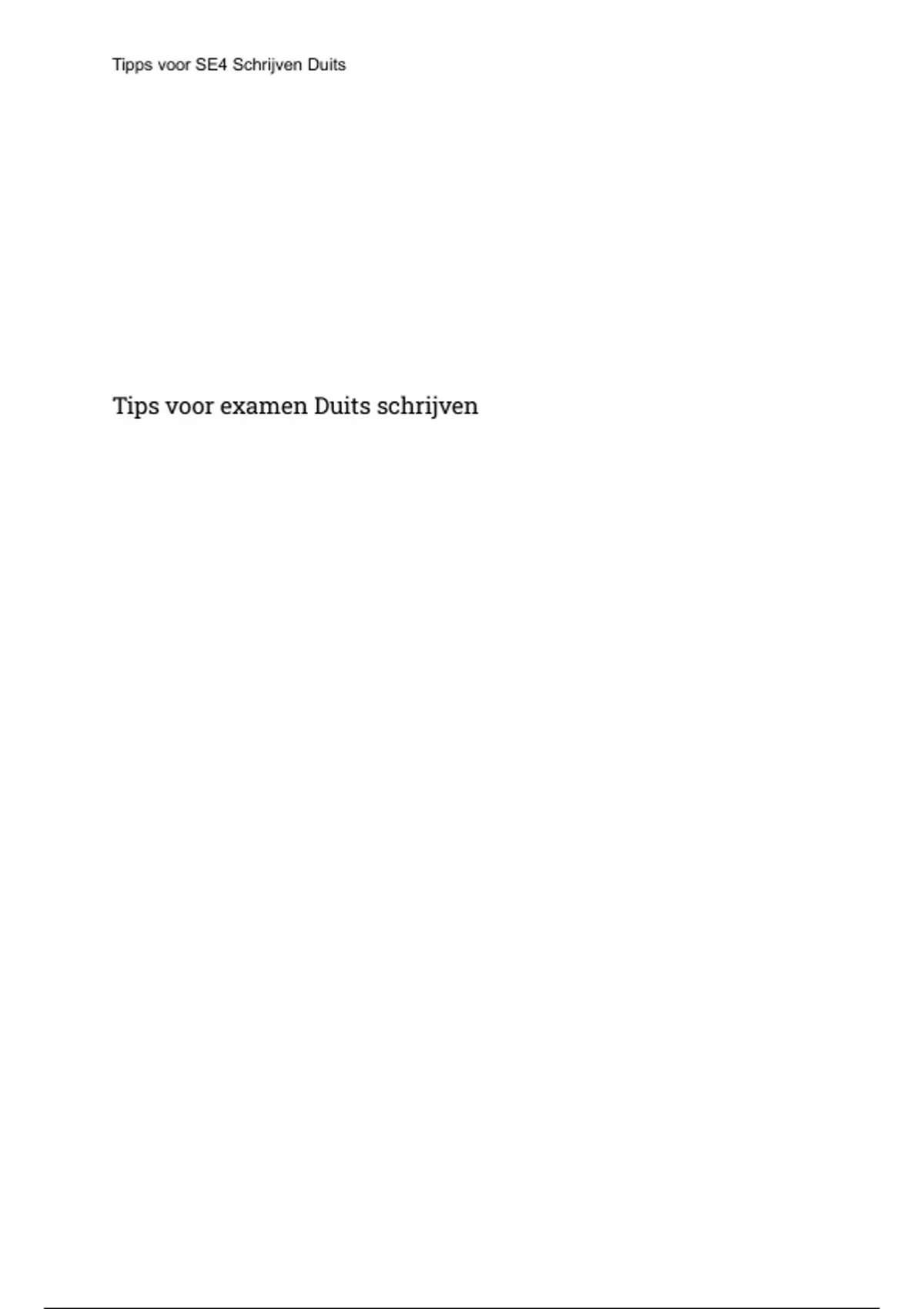 Samenvatting Tipps voor het schrijven van een duitse brief! - Duits ...