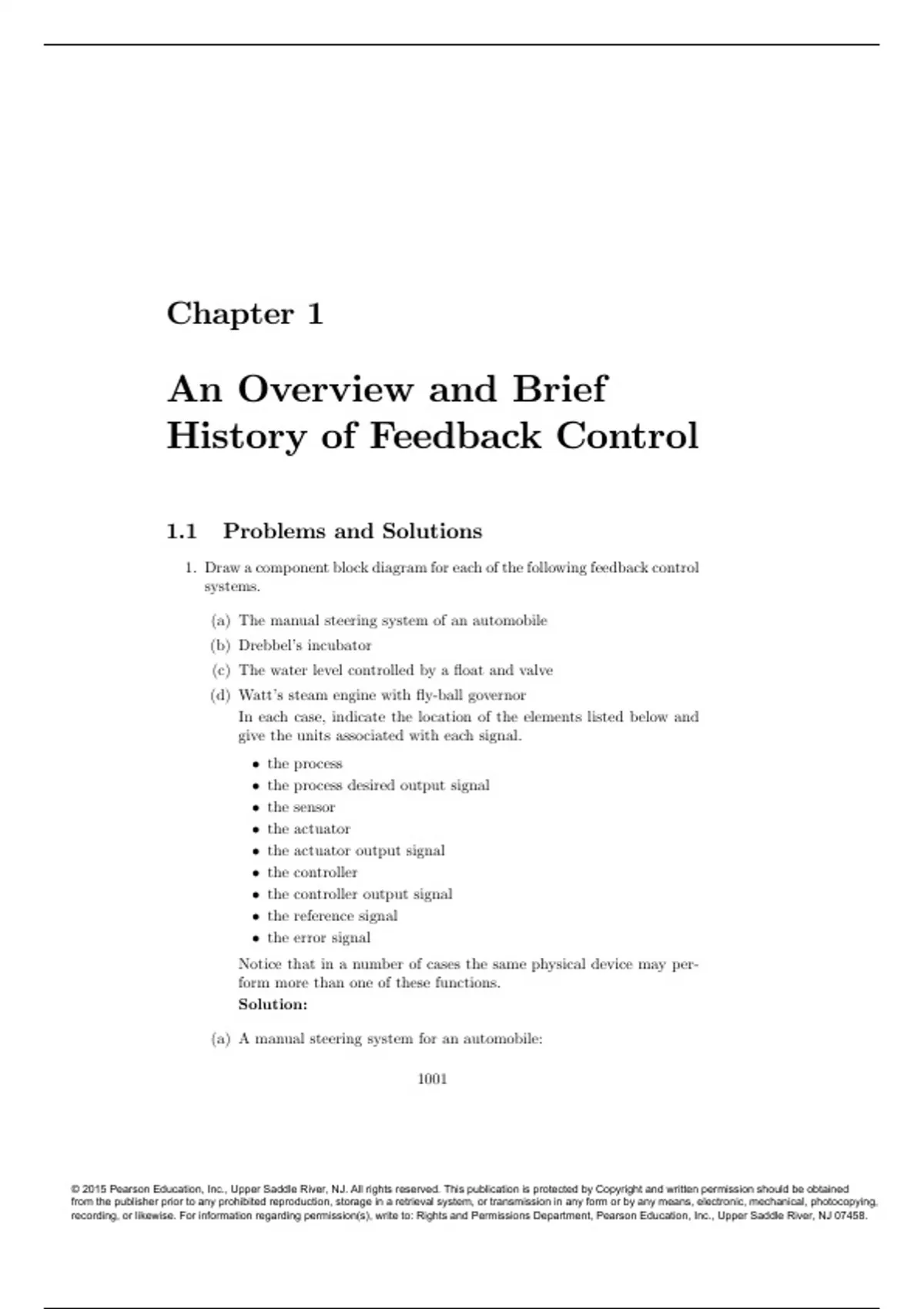 Solution Manual for Feedback Control of Dynamic Systems 7th Edition ...