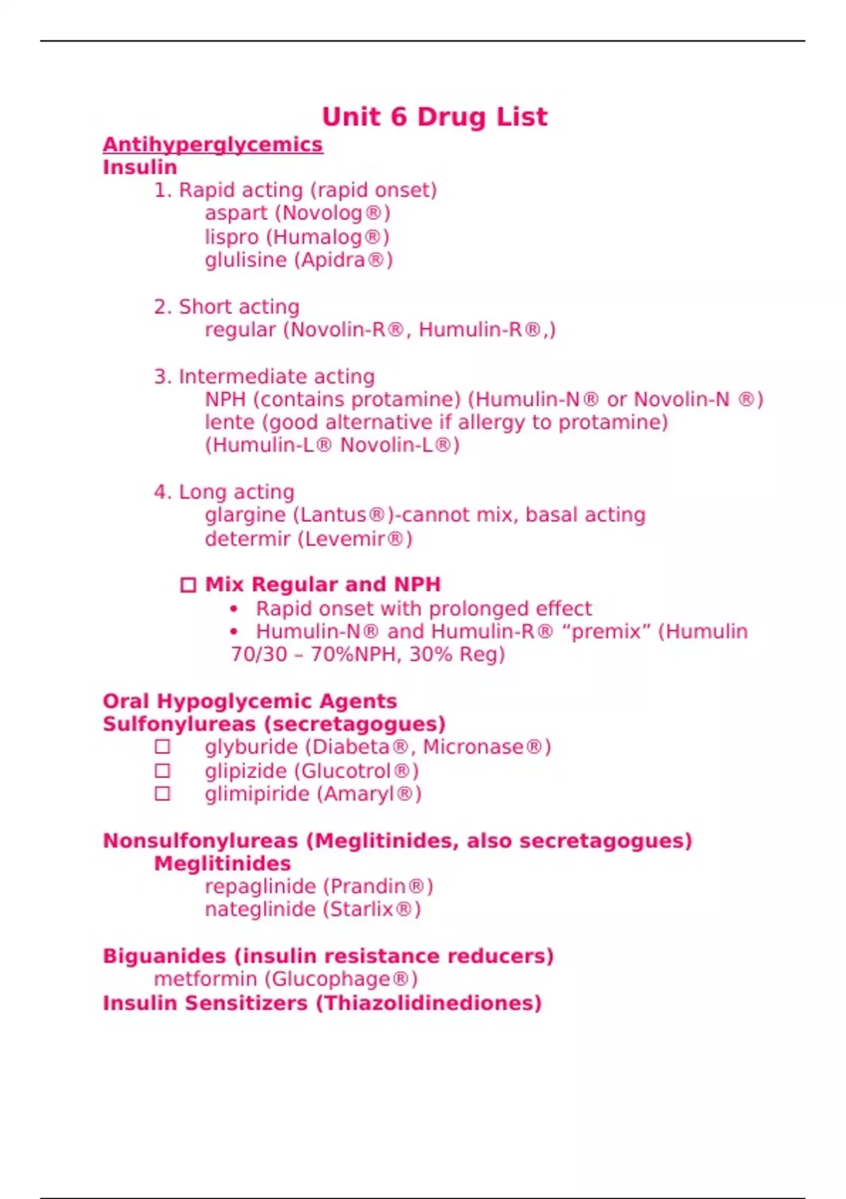 Need help with your Drug Profiles? Need Drug Lists that will be on your ...