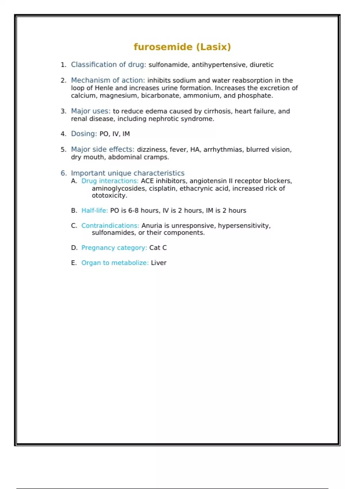 Need help with your Drug Profiles? Need Drug Lists that will be on your ...