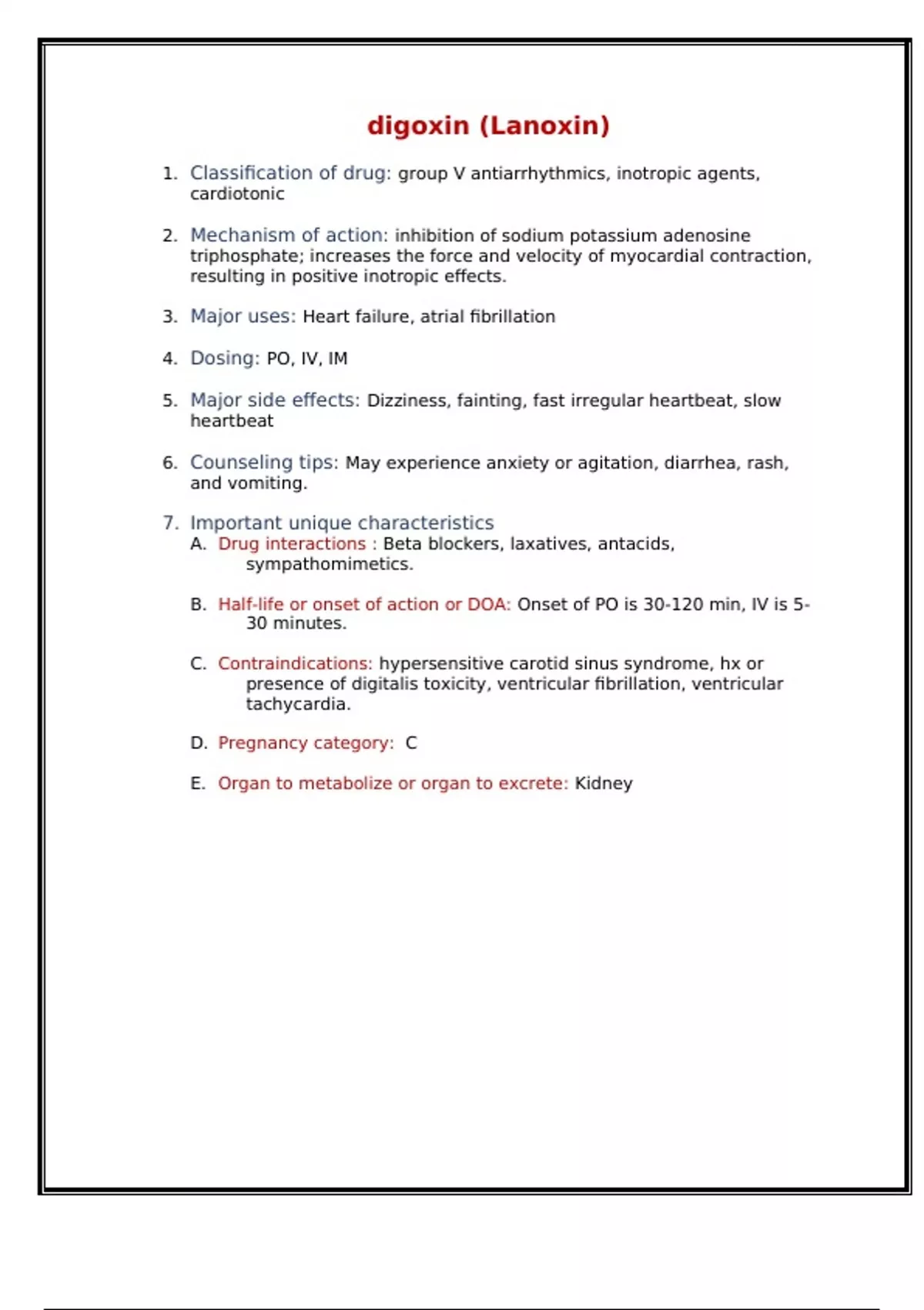 Need help with your Drug Profiles? Need Drug Lists that will be on your ...