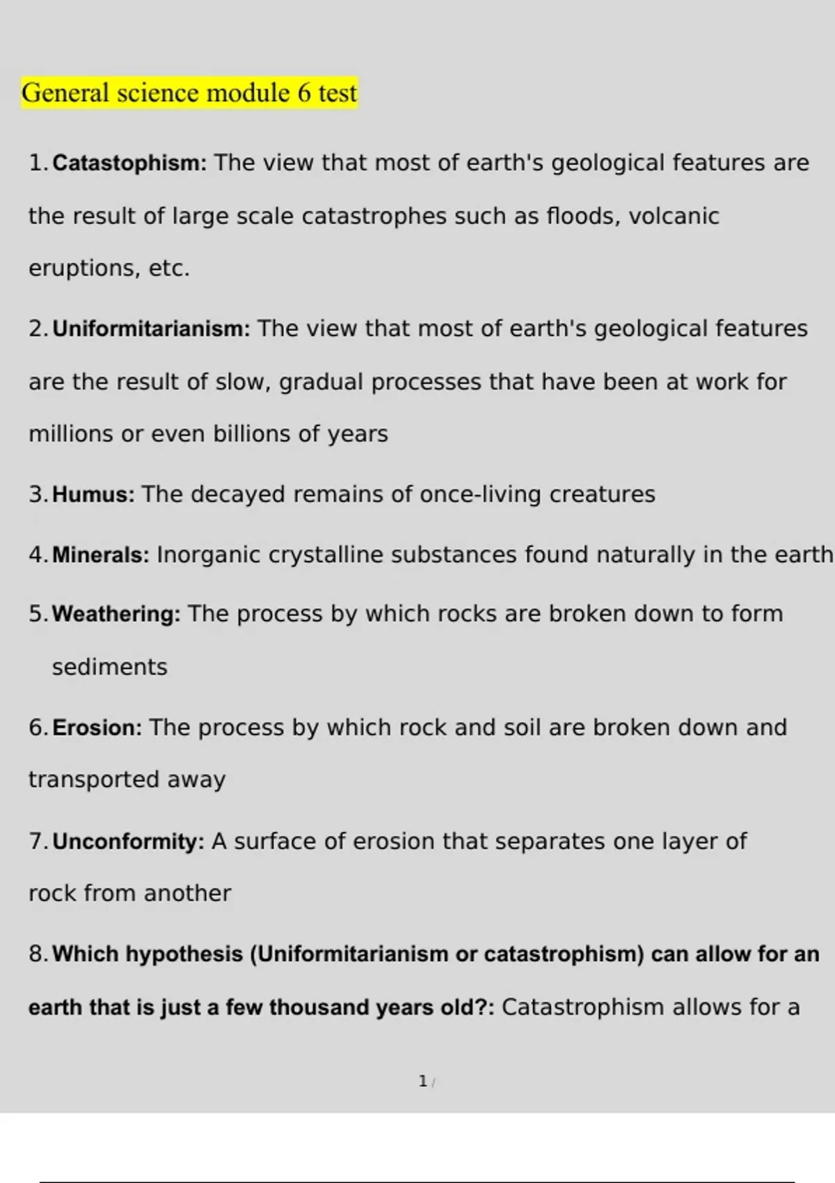 Asvab General Science Module 6 Test 2023 Asvab General Science Stuvia Us