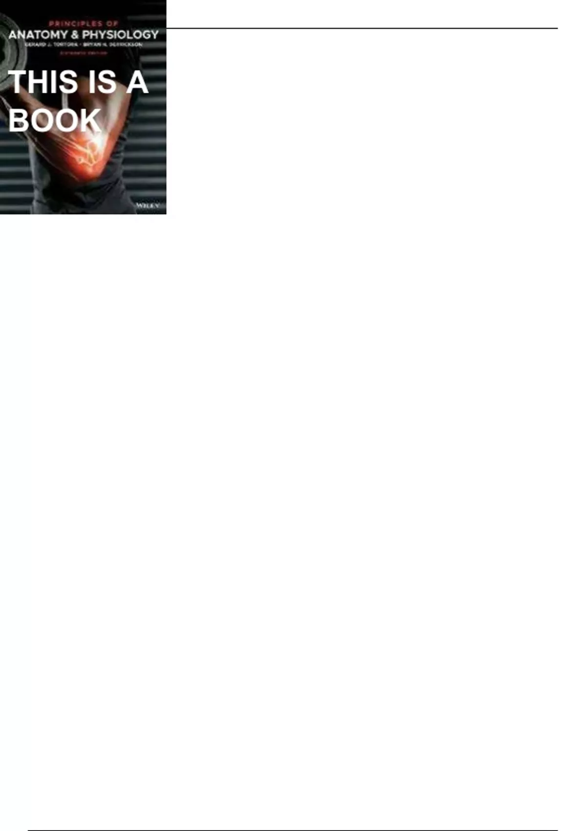 Principles of Anatomy and Physiology, 16th Edition Gerard J. Tortora ...