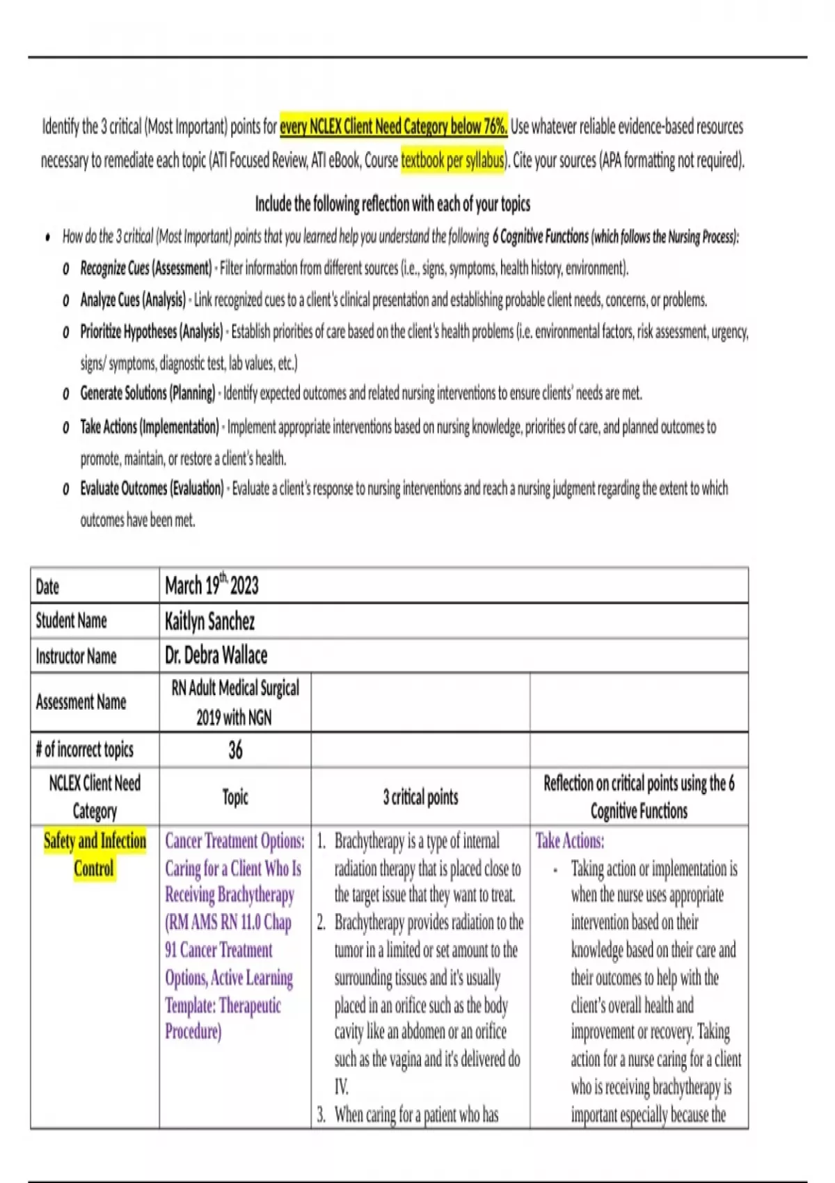 NURS 480 Remediation Advanced Med Surg Questions and Answers- West ...