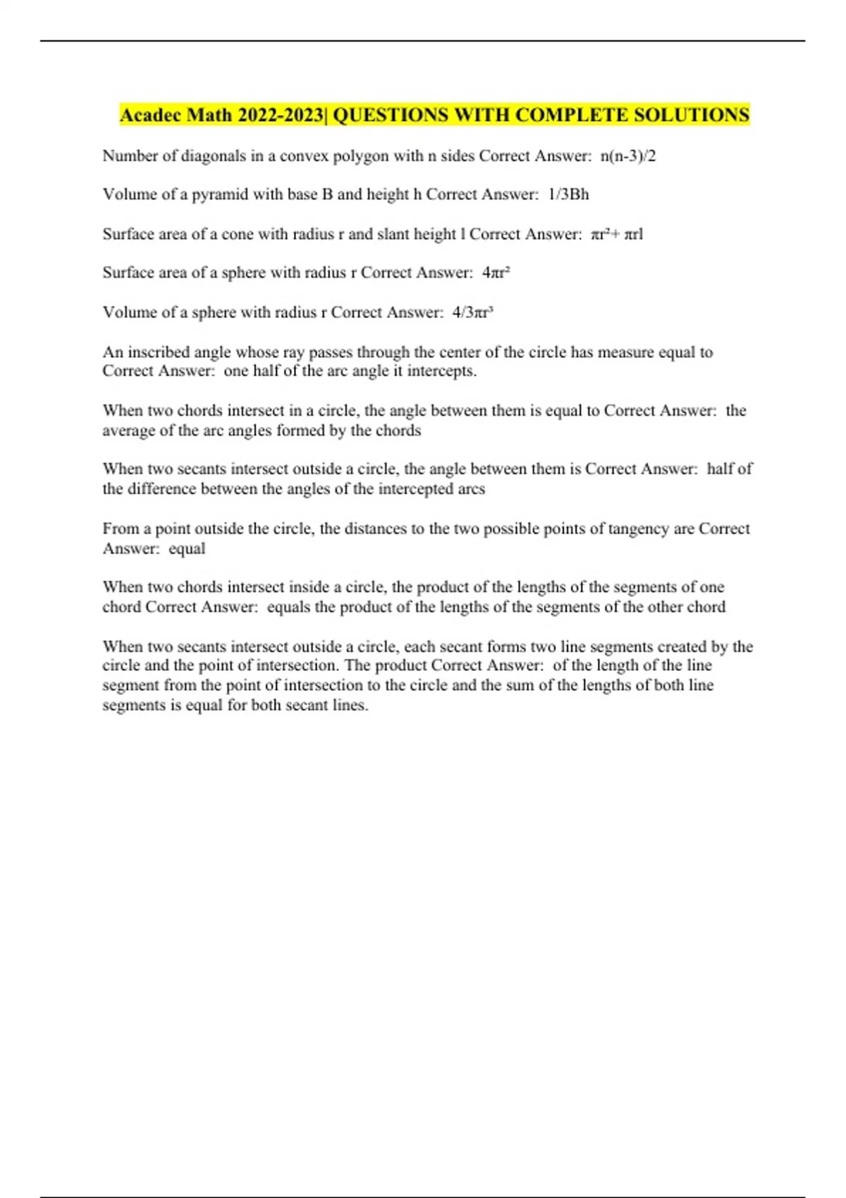 Acadec Math | QUESTIONS WITH COMPLETE SOLUTIONS - ACADEMIC DECATHLON ...