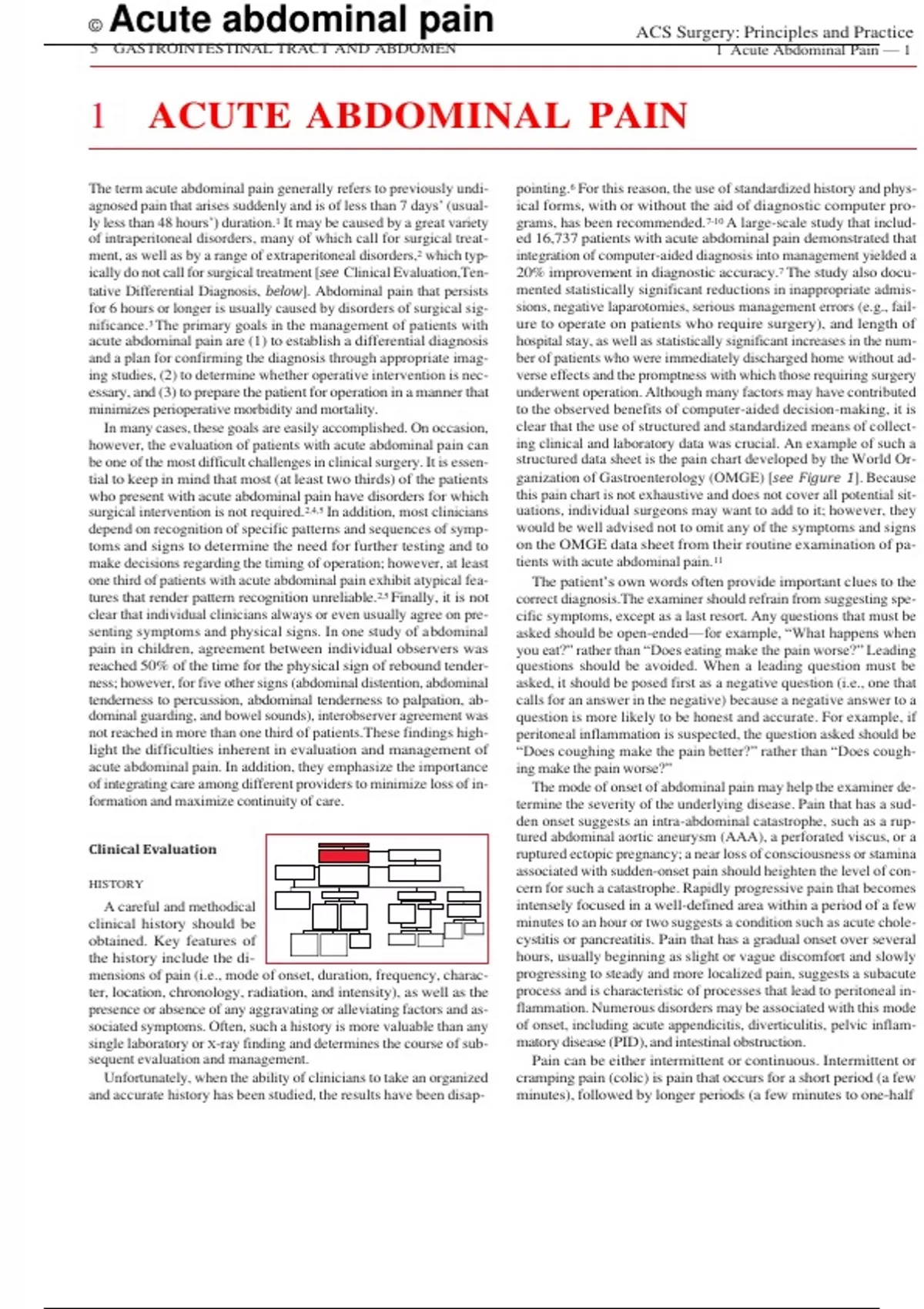 Acute abdominal pain STUDY GUIDE Acute abdominal pain STUDY GUIDE Acute ...