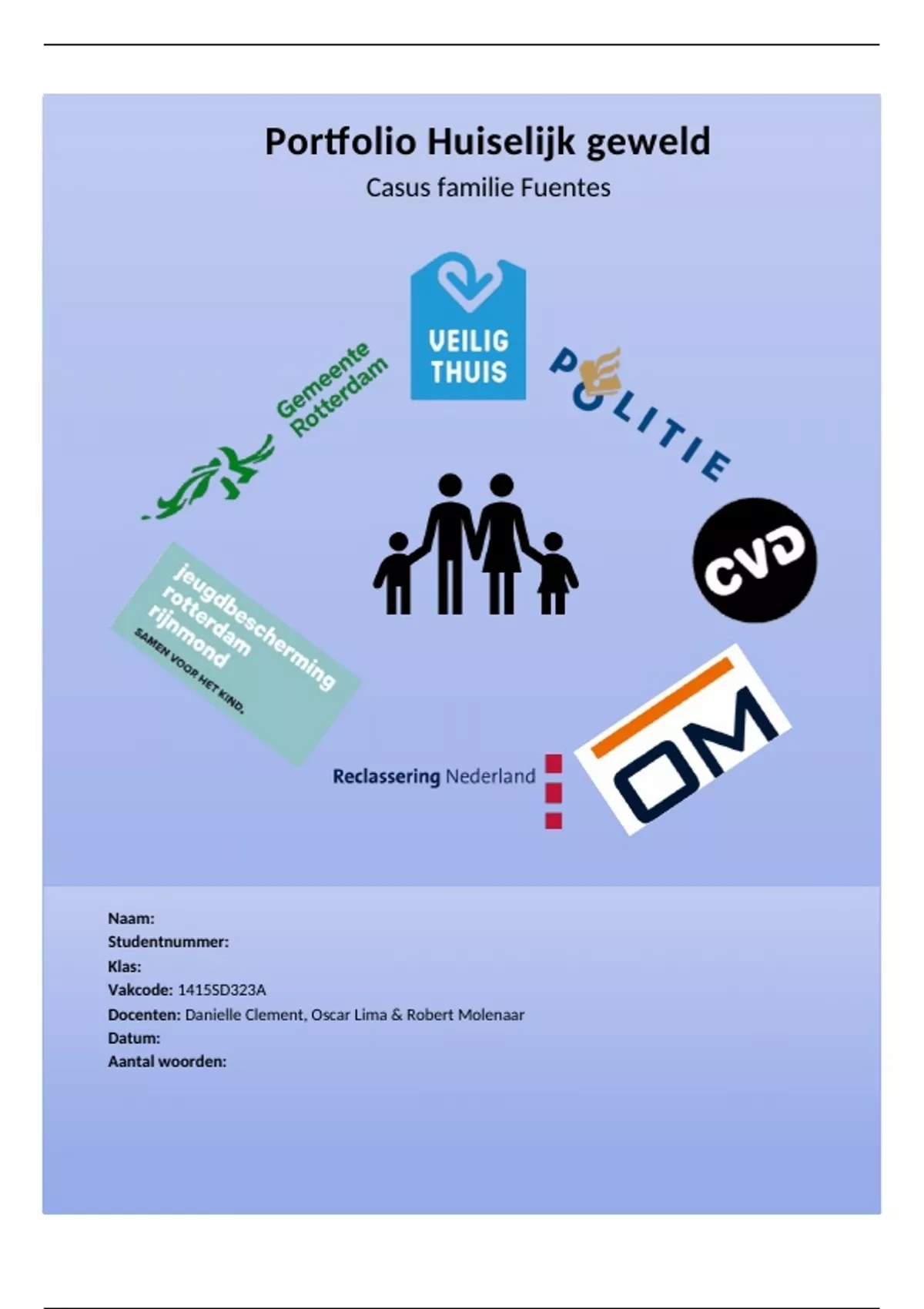 Portfolio Huiselijk geweld (Cijfer 8) - Portfolio huiselijk geweld ...