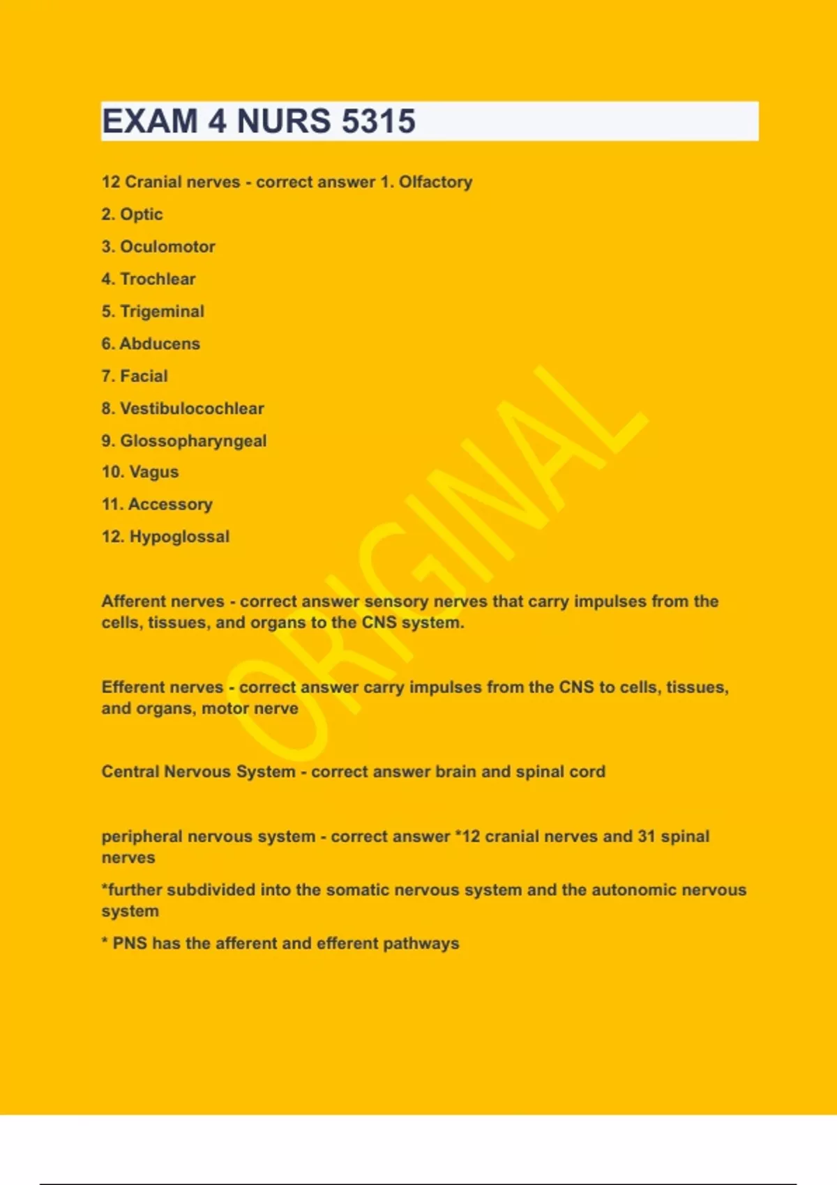 EXAM 4 NURS 5315|2023 LATEST UPDATE|GUARANTEED SUCCESS - NURS 5315 ...