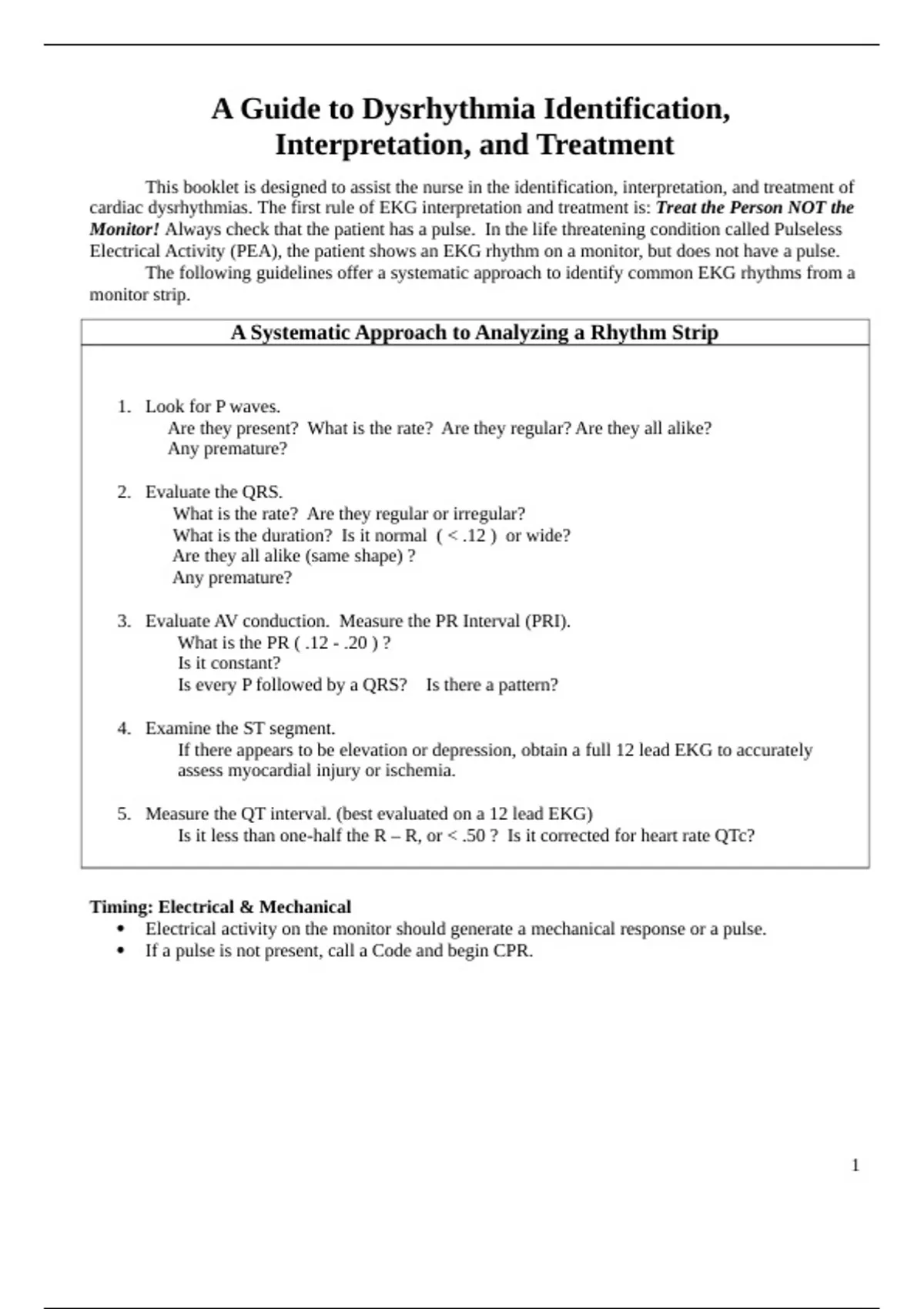 A Guide to Dysrhythmia Identification,Interpretation, and Treatment.pdf ...