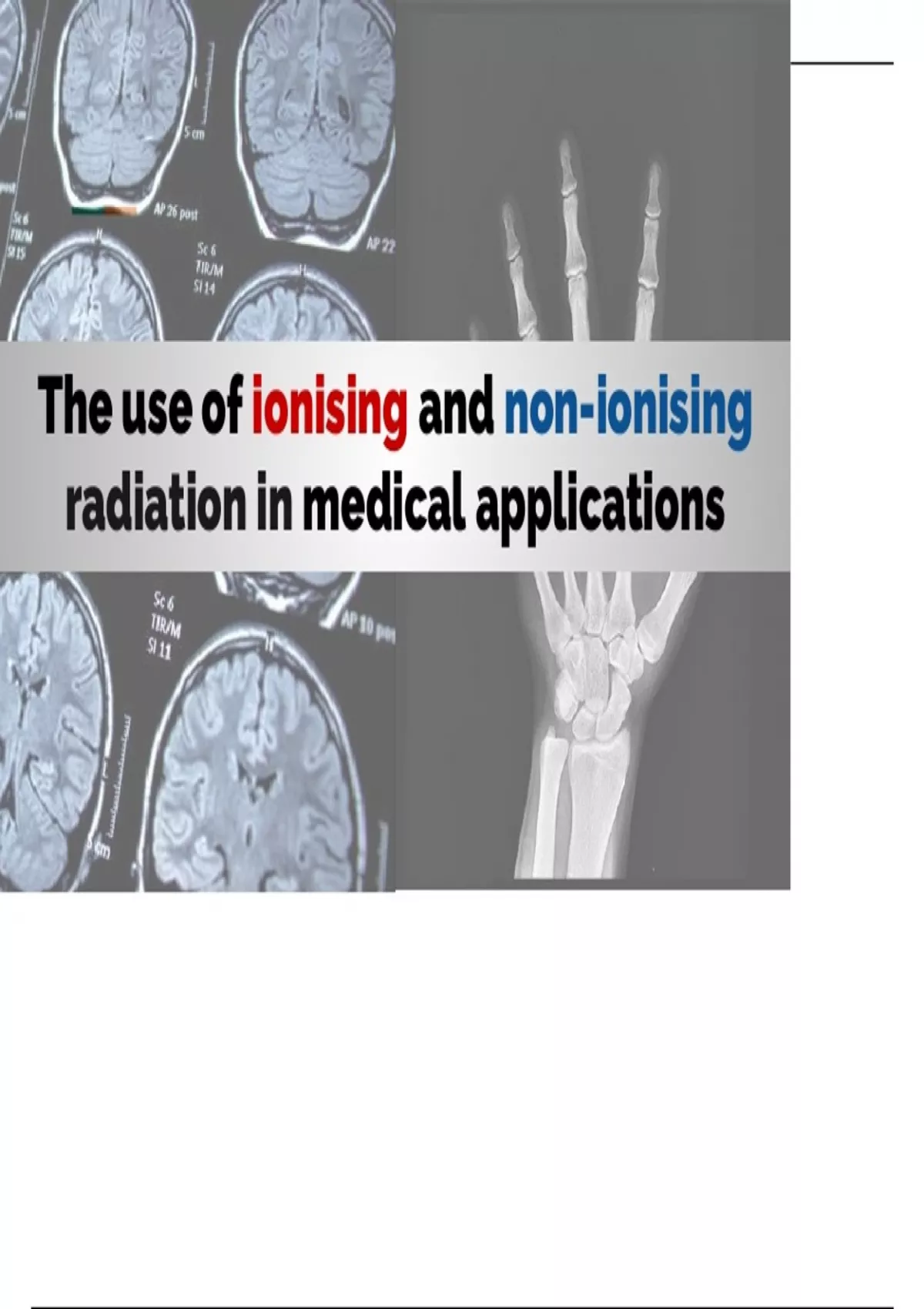 BTEC Applied Science Unit 21AB - Uses of radiation (Presentation) - Unit 21 - Medical Physics ...