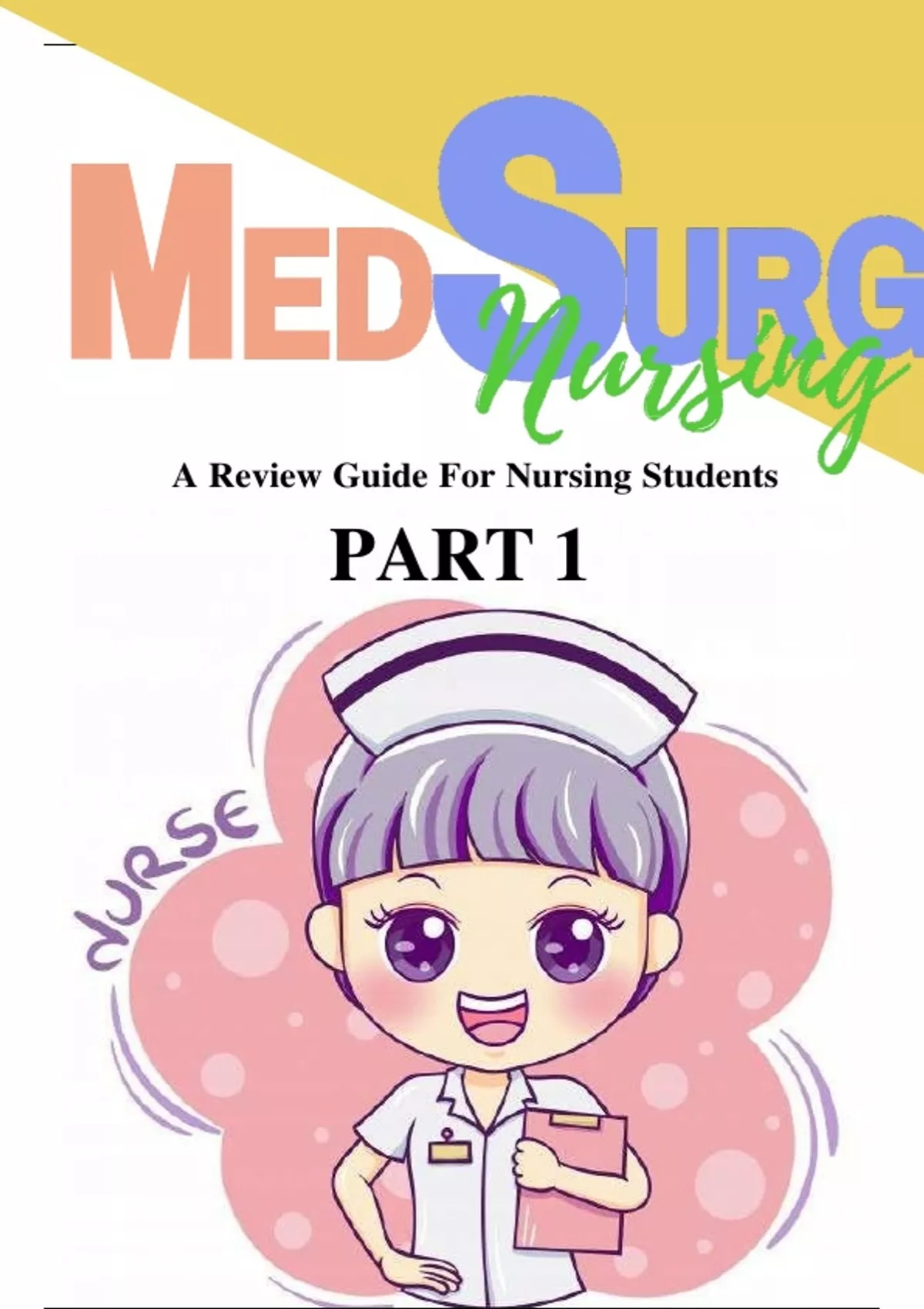 MED SURG NURSING COMPREHENSIVE REVIEW GUIDE WITH QUALITY VISUAL ...