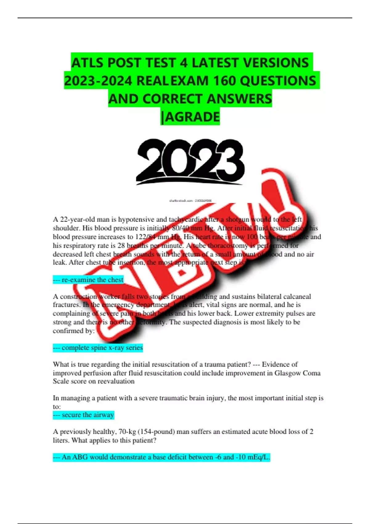 atls-post-test-4-latest-versions-real-exam-160-questions-and-correct