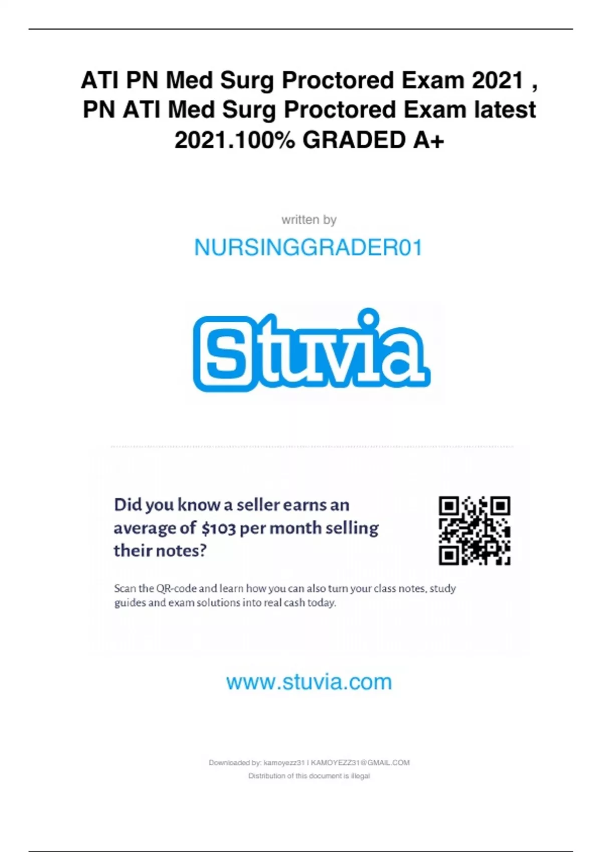 ATI ADVANCED MED SURG PROCTORED 2019 EXAM GUIDE WITH GLASGOW COMA SCALE ...