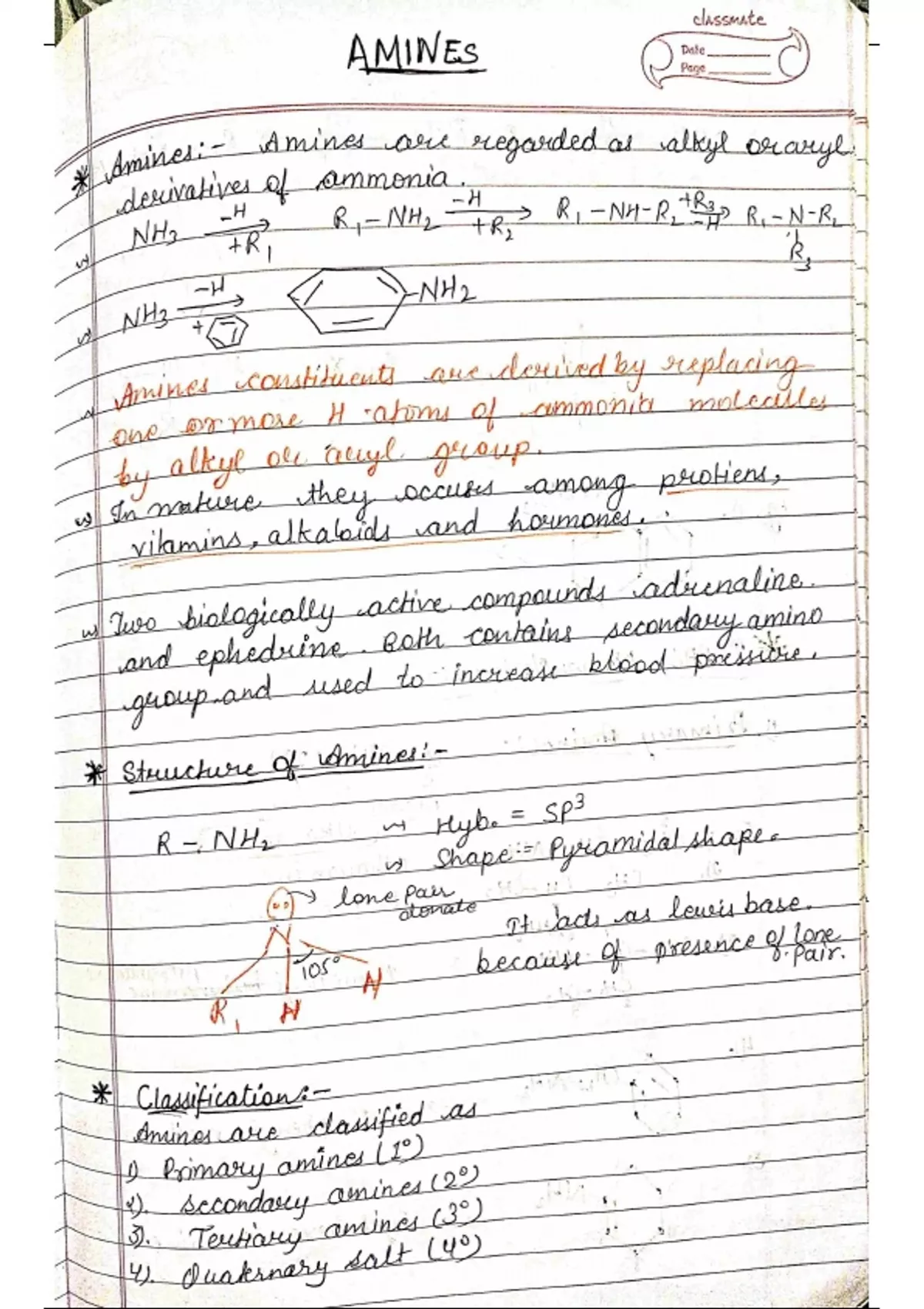 Summary Introduction to Amines: Properties, Synthesis, and Applications ...
