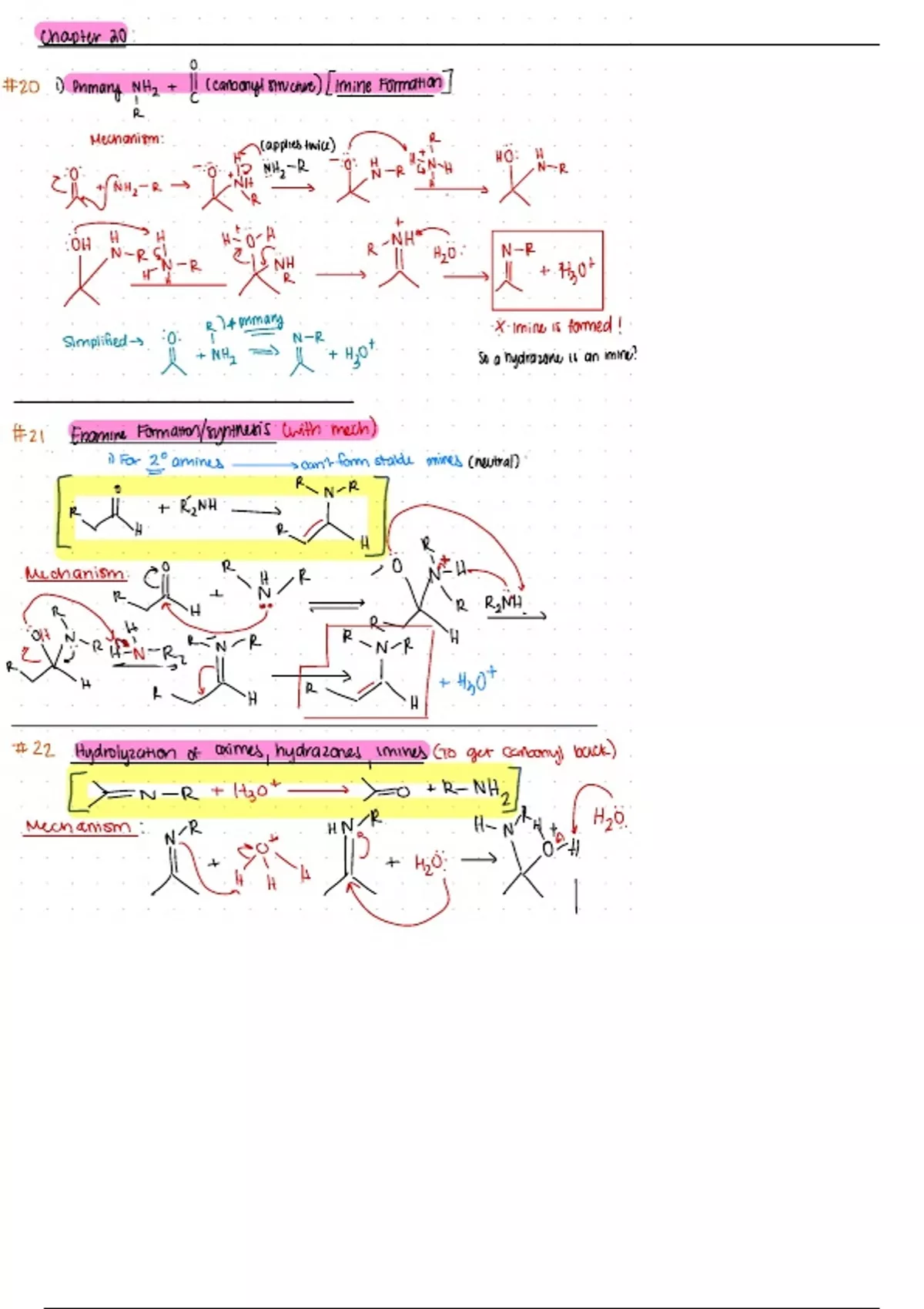 Organic Chemistry 2 All Reactions Summary with mechanisms - Organic ...