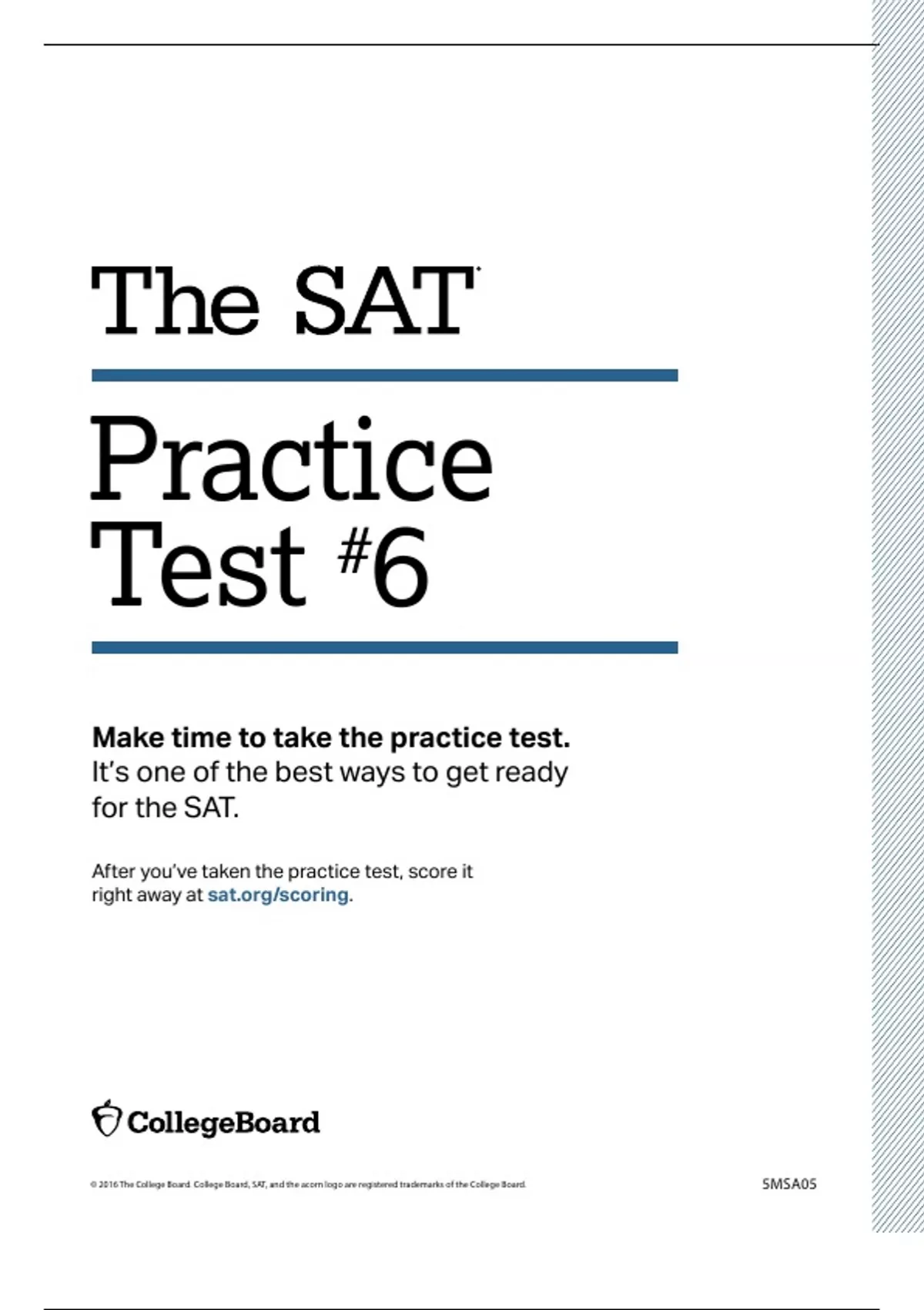 AUGUST 2023 SAT PRACTICE TEST VERSION 2 - Nursing - Stuvia US