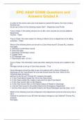 EPIC ASAP ED500 Questions and Answers Graded A - EPIC ASAP ED500 ...