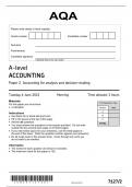 7127-2-AQA ACCOUNTING-A-QUESTION PAPER 6Jun23-AM (1)-A-level ACCOUNTING ...
