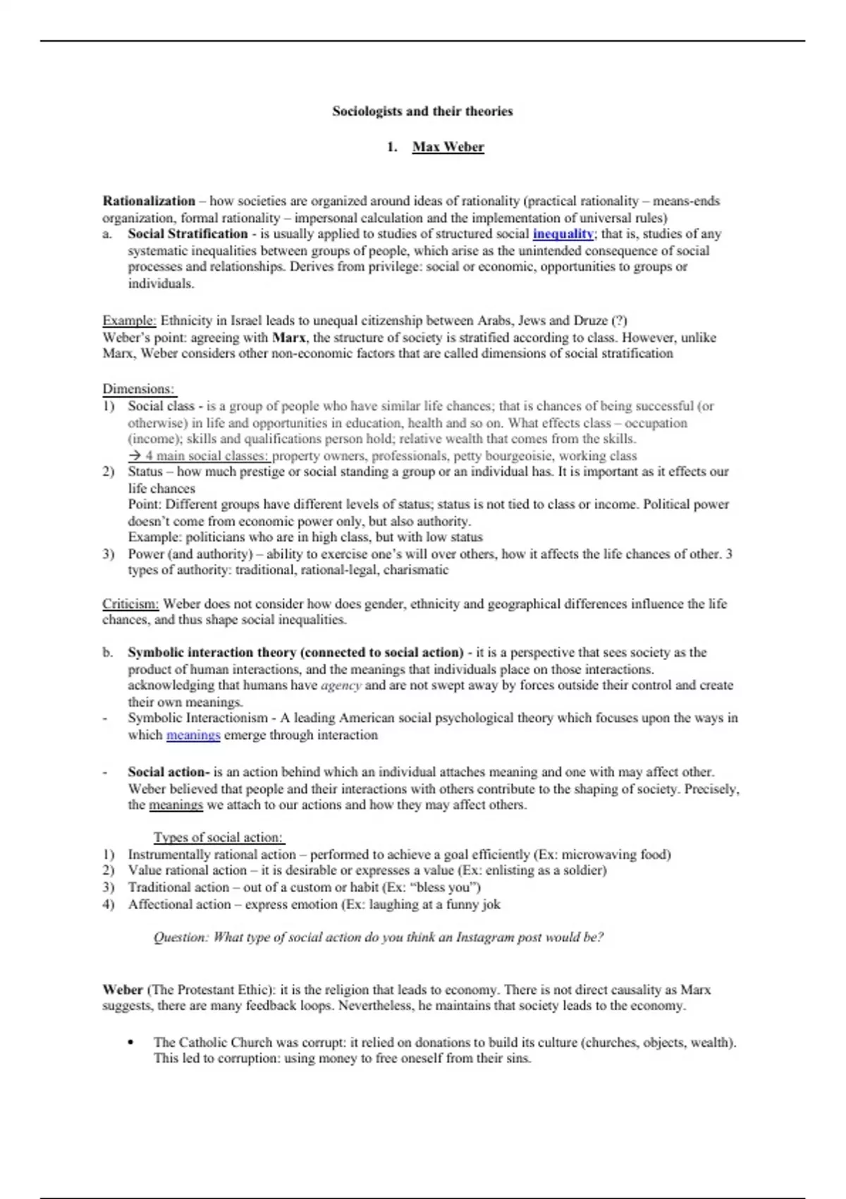 Main Sociologists and their theories - Introduction to Sociology ...