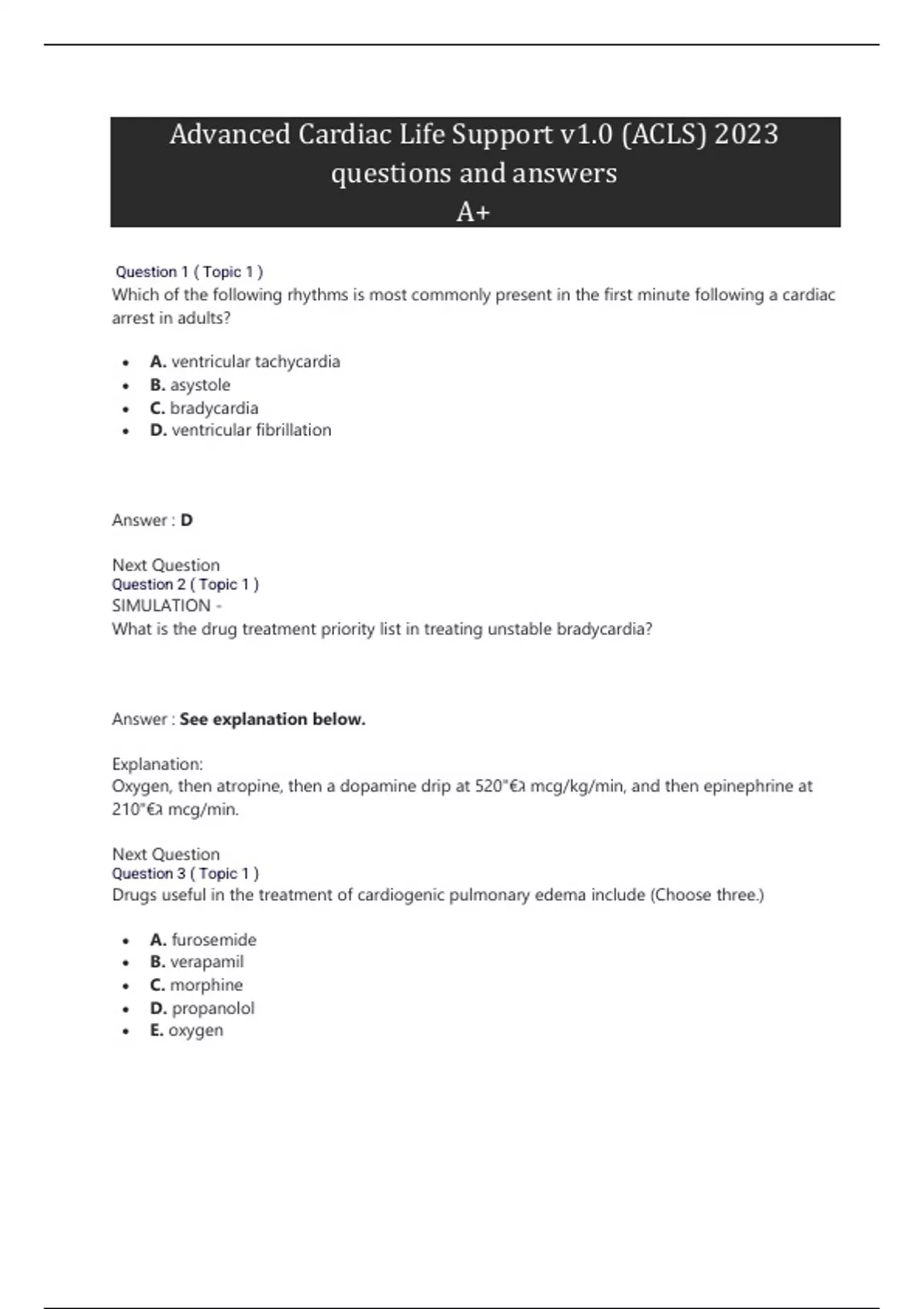 Advanced Rigging Final Exam (questions and answers)A+ GRADED/100% ...