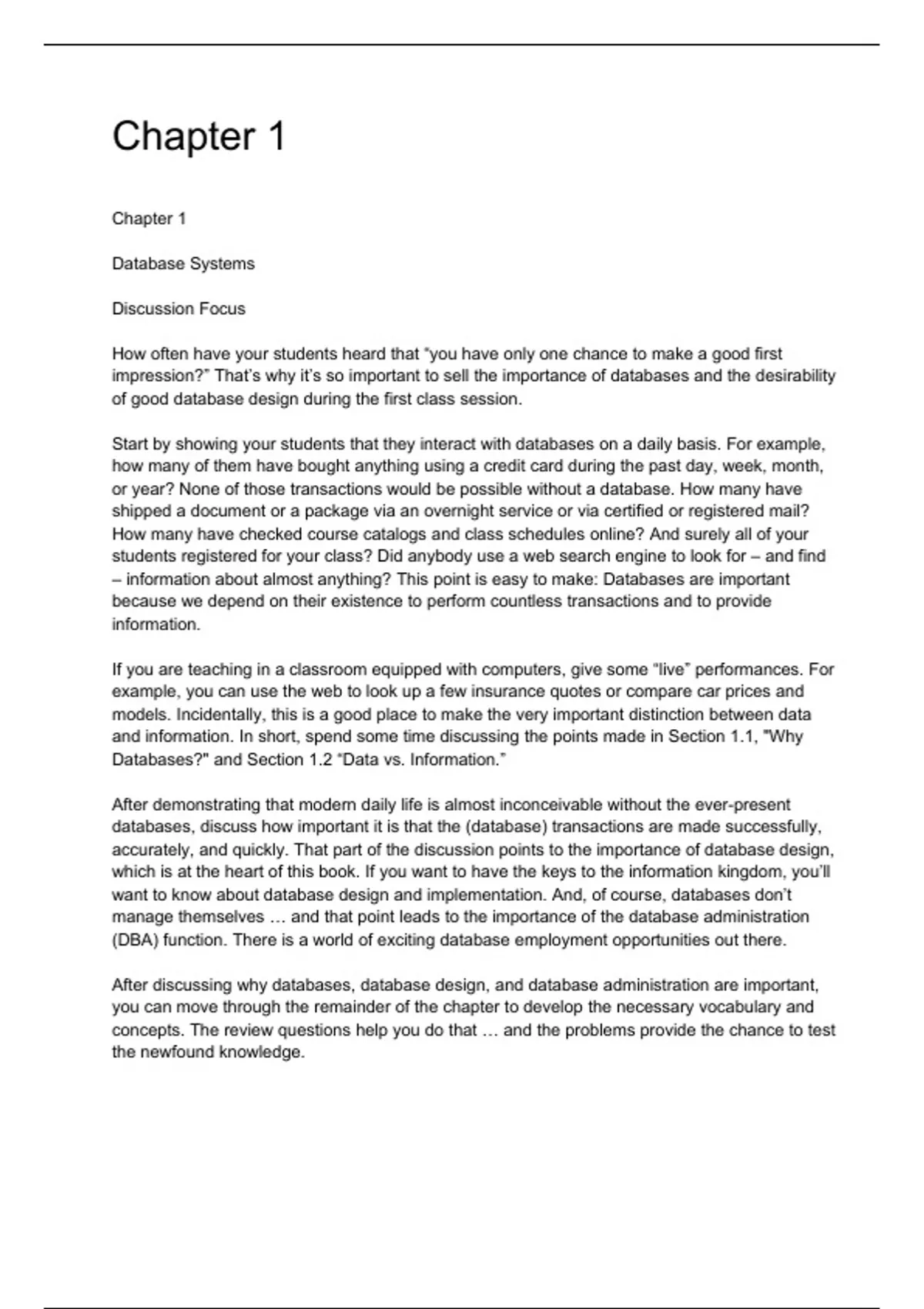 The Comprehensive Solution Manual For Database Systems Design Implementation And Management