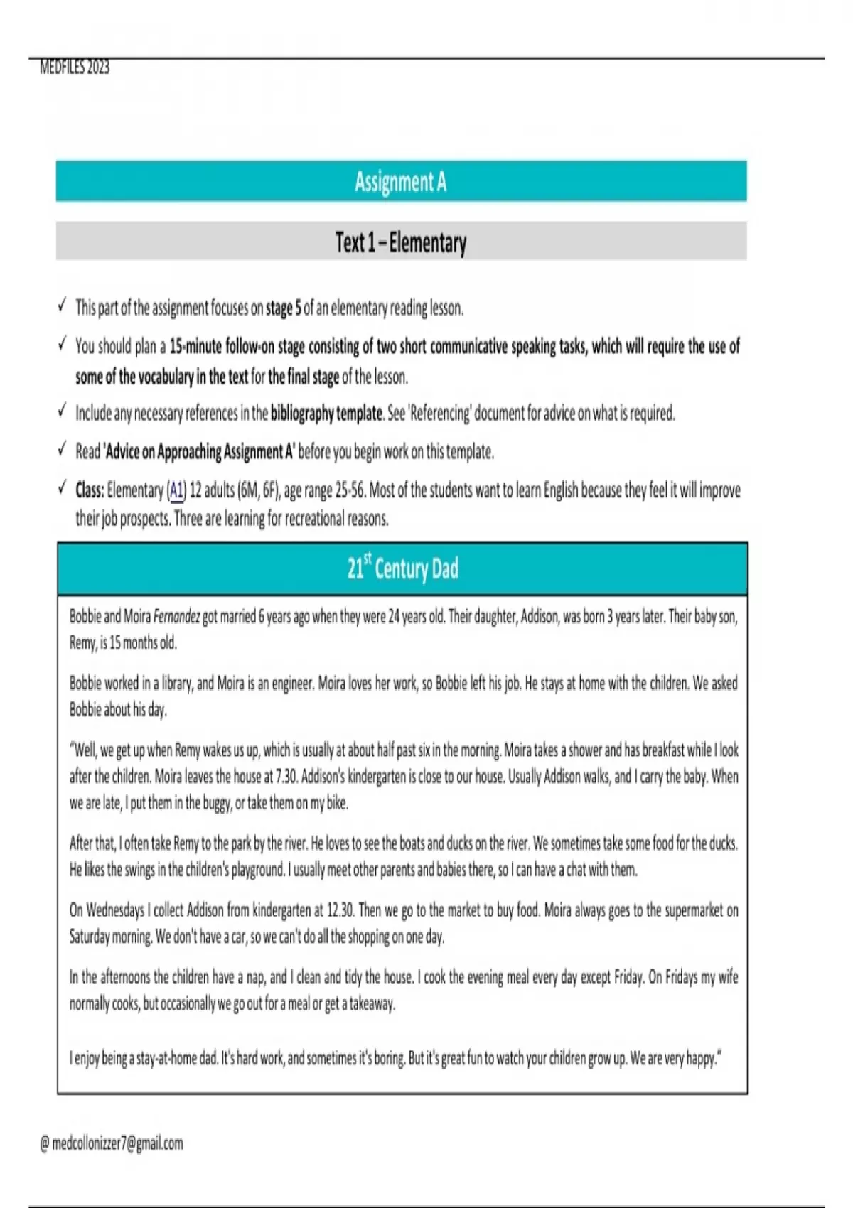 The TEFL Academy Level 5 TEFL Course (Qualifi) Assignment A Text 1,2 ...