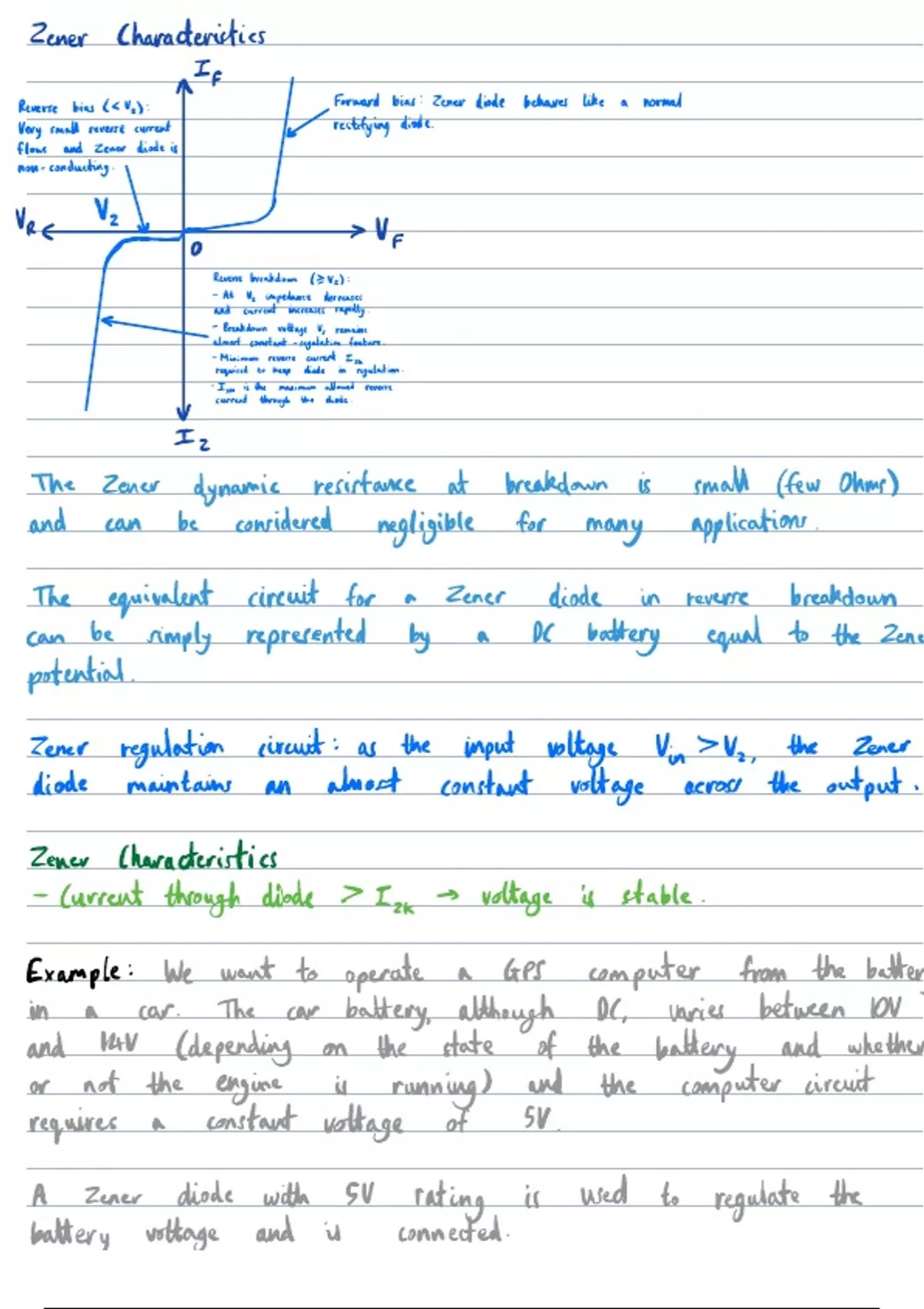 Diode Applications And Bjts Fundamentals Of Electronics Eng2009 Stuvia Uk
