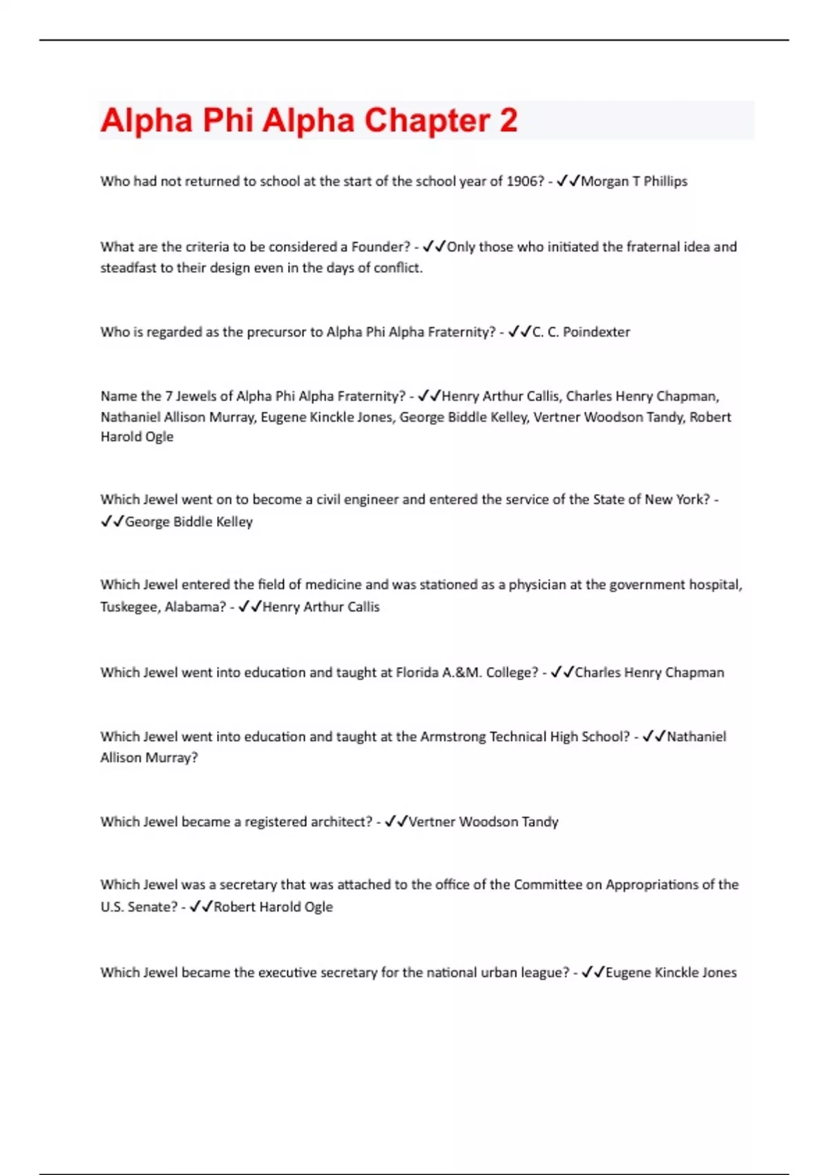 Alpha Phi Alpha Chapter 2 | Exam With Complete Solutions. - Alpha Phi ...