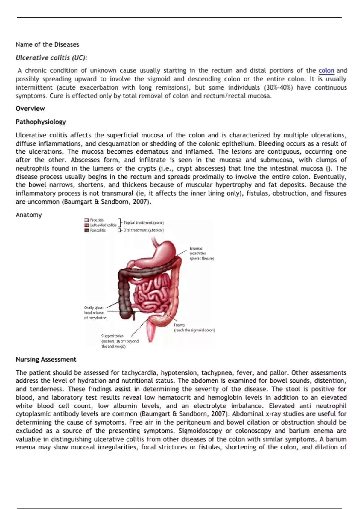 Class notes NUPC 113 Medical-Surgical Nursing - 2-Volume Set - NUPC 113 ...