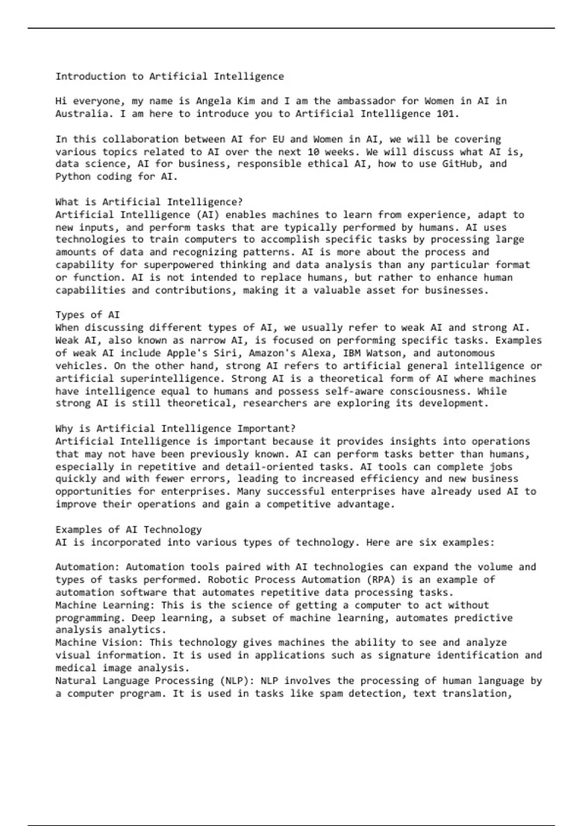 This is releted to AI The artificial intelligence The basics of ...