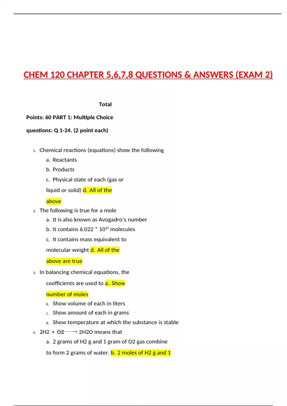 Chem120/chem 120 Quizzes Test bank /2024/2025/ The Lewis Dot Structure ...
