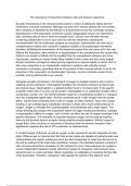 25/25 A Level biology essay: the importance of interactions between ...