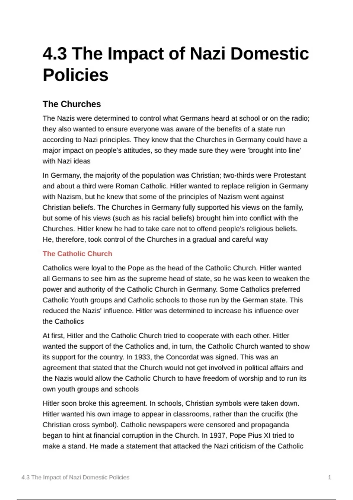 Class notes history - History - Stuvia US