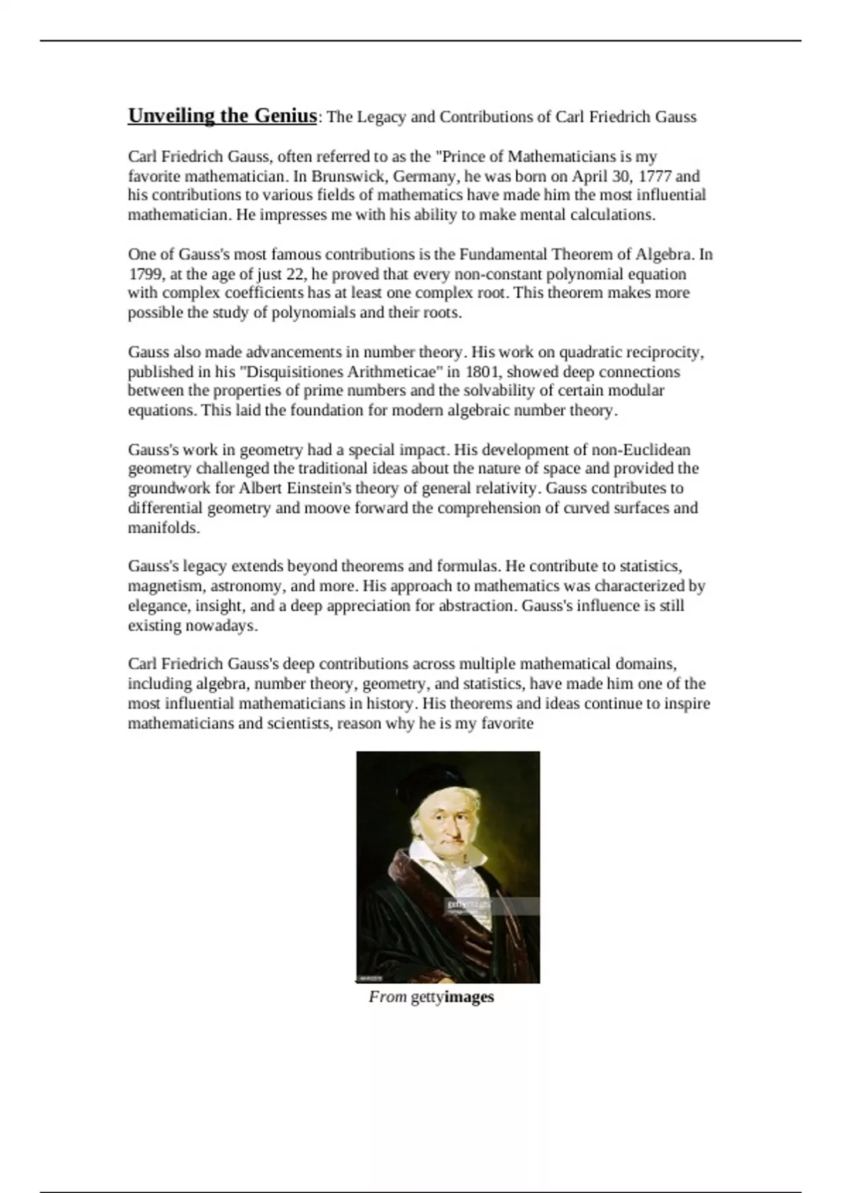 Unveiling the genius: exploring the legacy and contributions of Johann ...