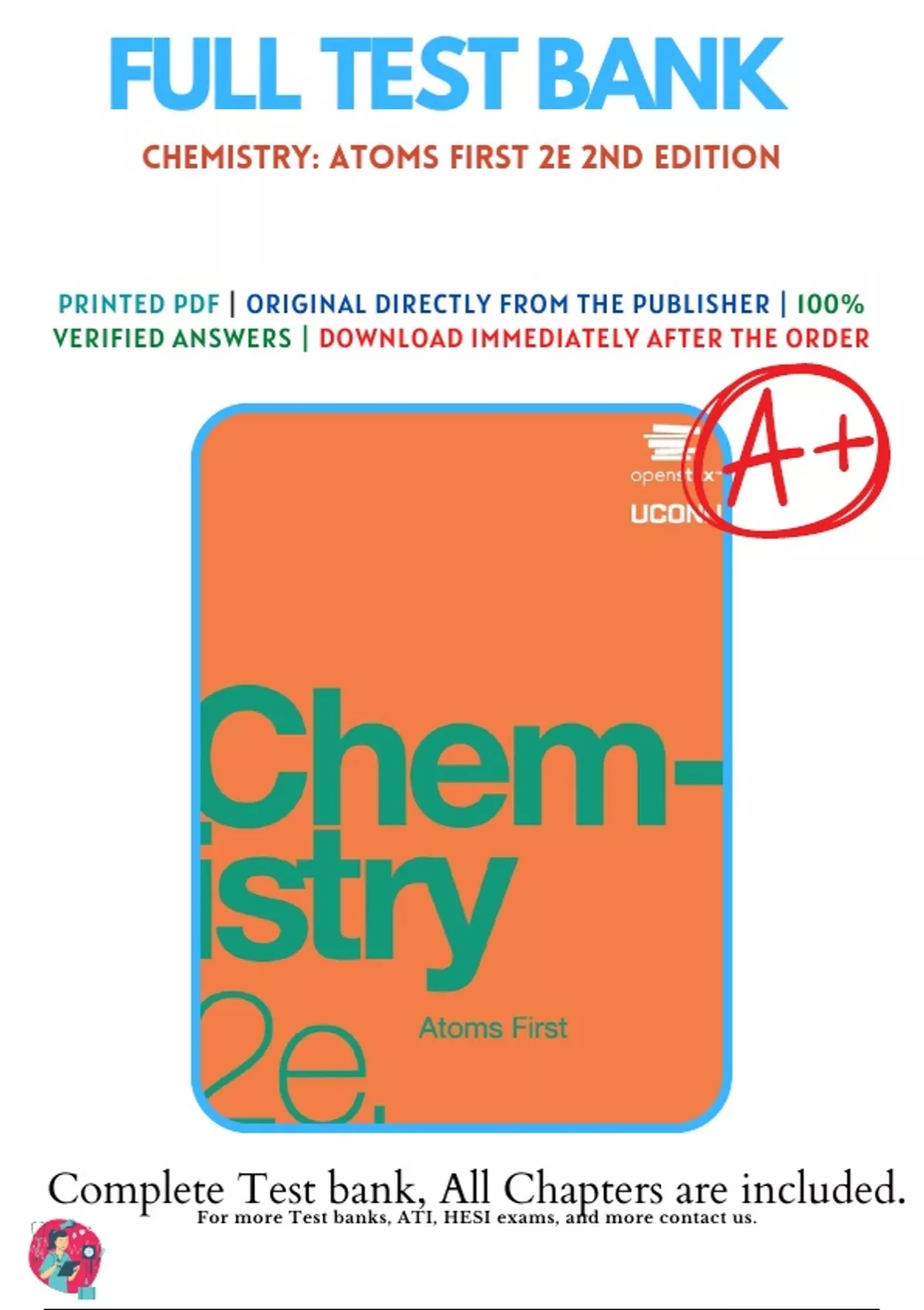 Test Bank For Chemistry: Atoms First 2e 2nd Edition By Edward J. Neth ...